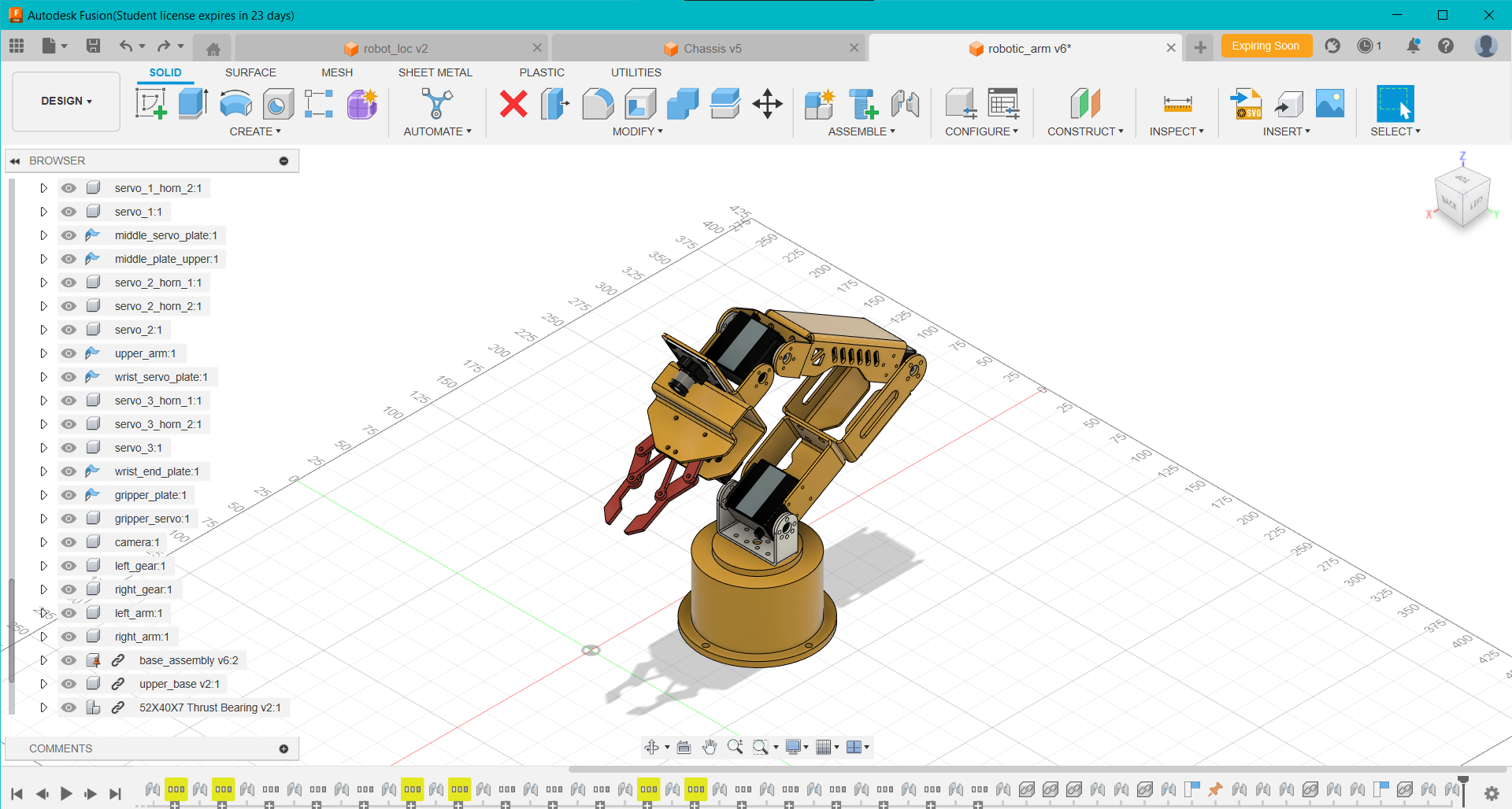 Mecanum Drive Robotic Arm Manipulator : 53 Steps (with Pictures ...