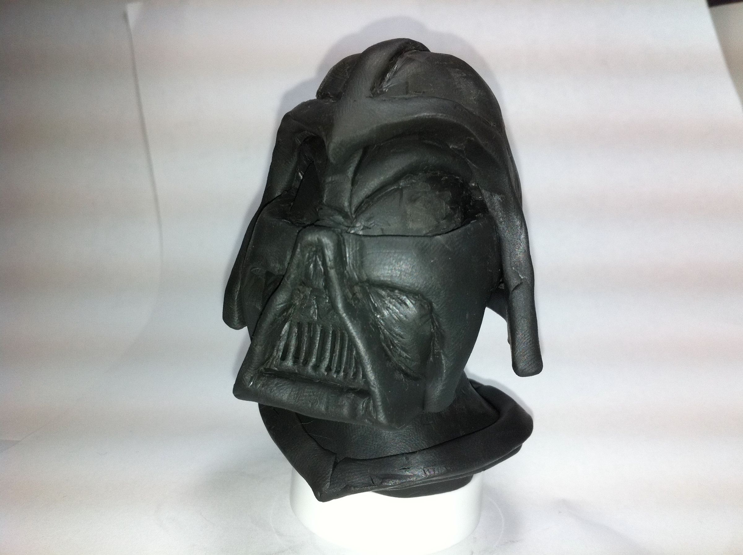 How to Make a Fondant Darth Vader Star Wars Decoration for Cake or ...