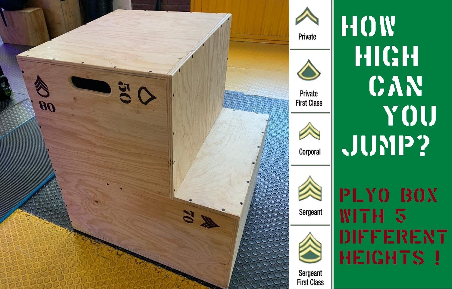 Plyometric Box With 5 Different Heights! : 10 Steps (with Pictures ...