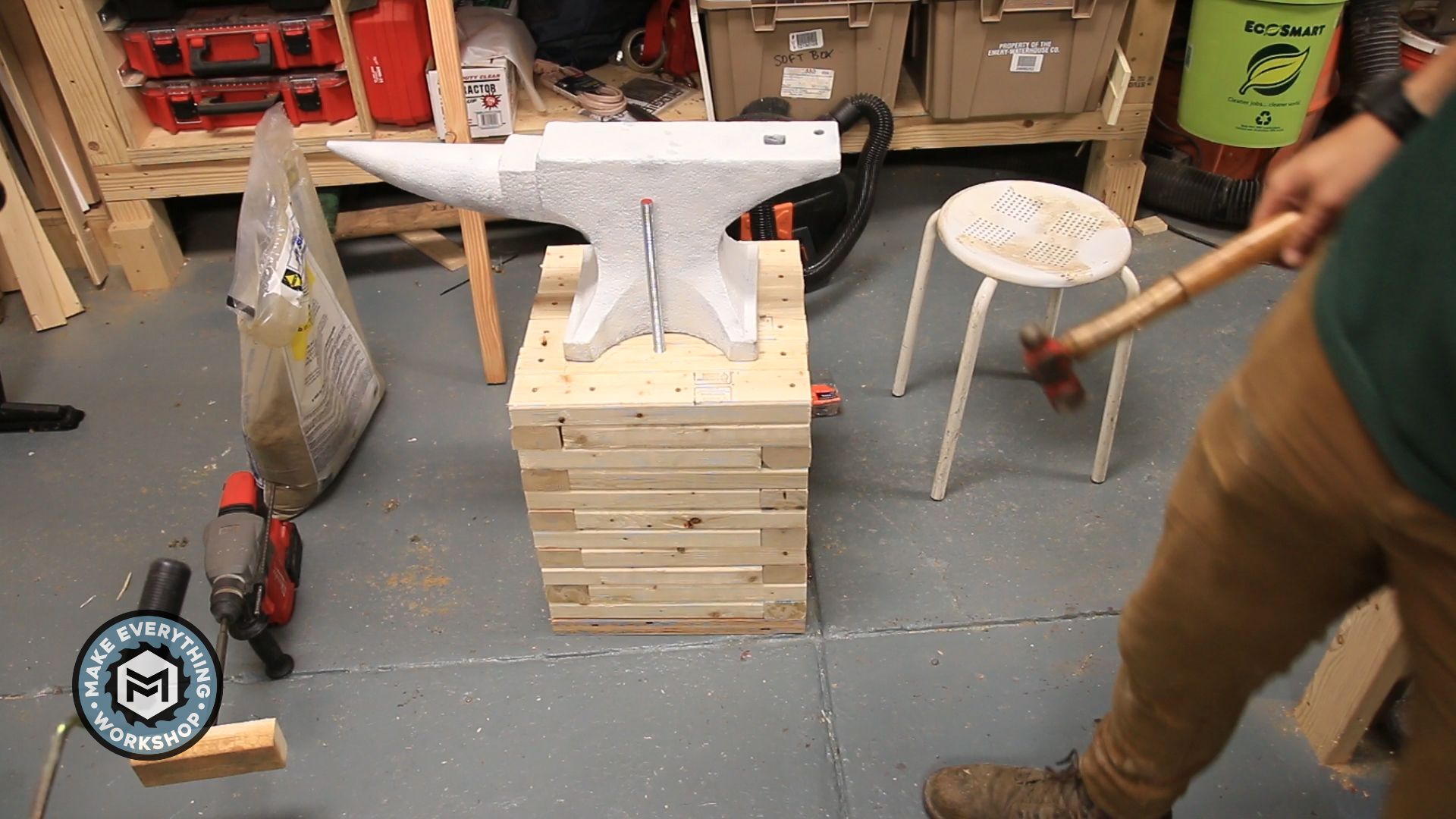 How To: 100lb Anvil Stand : 12 Steps (with Pictures) - Instructables