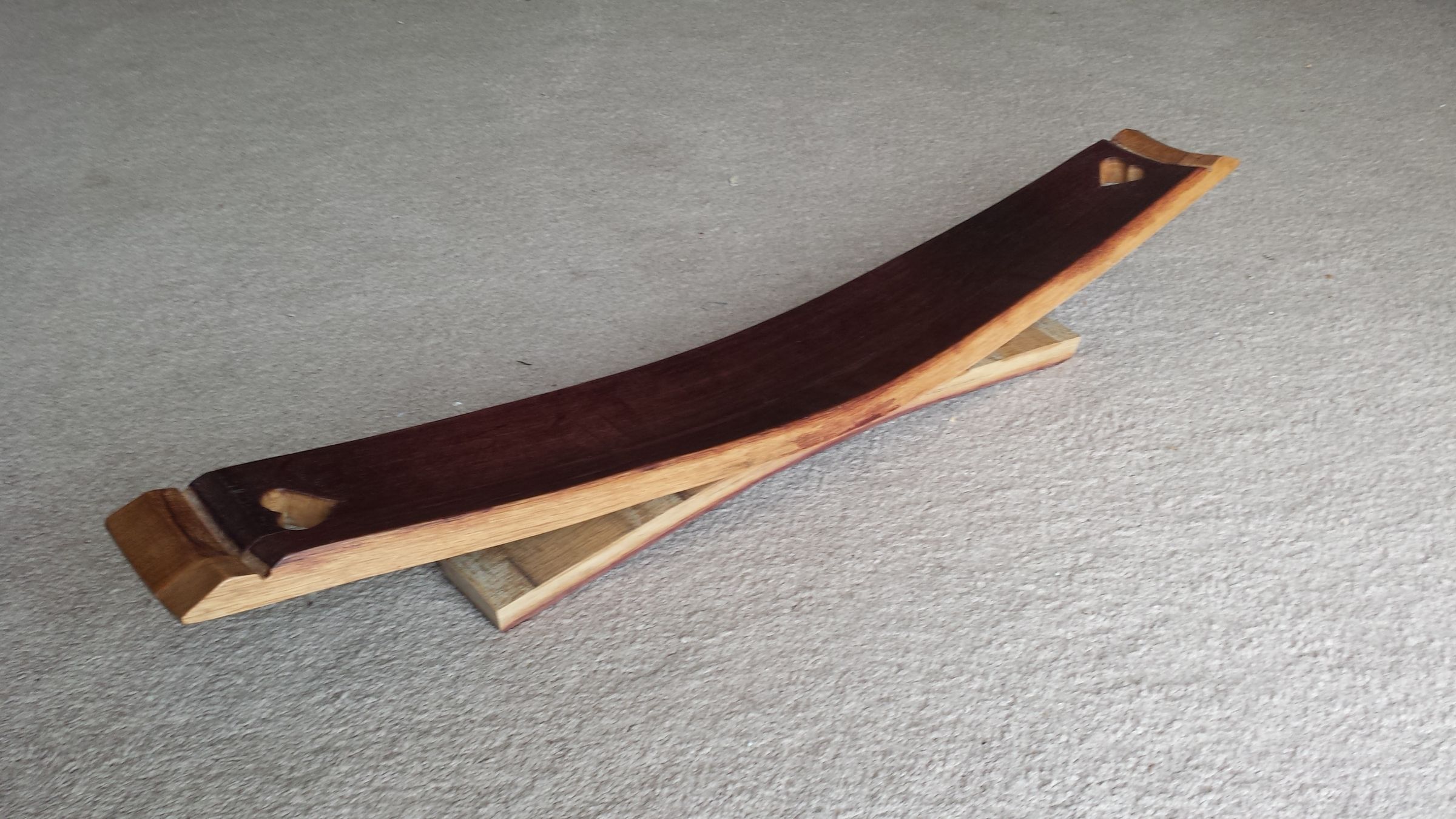 Wine Barrel Stave Appetizer Tray (Hand Tools) : 10 Steps (with Pictures ...