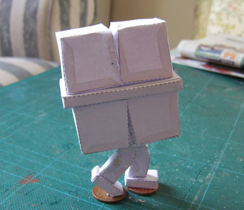 How to Design and Print Tiny Papercraft Models of Your Favorite ...