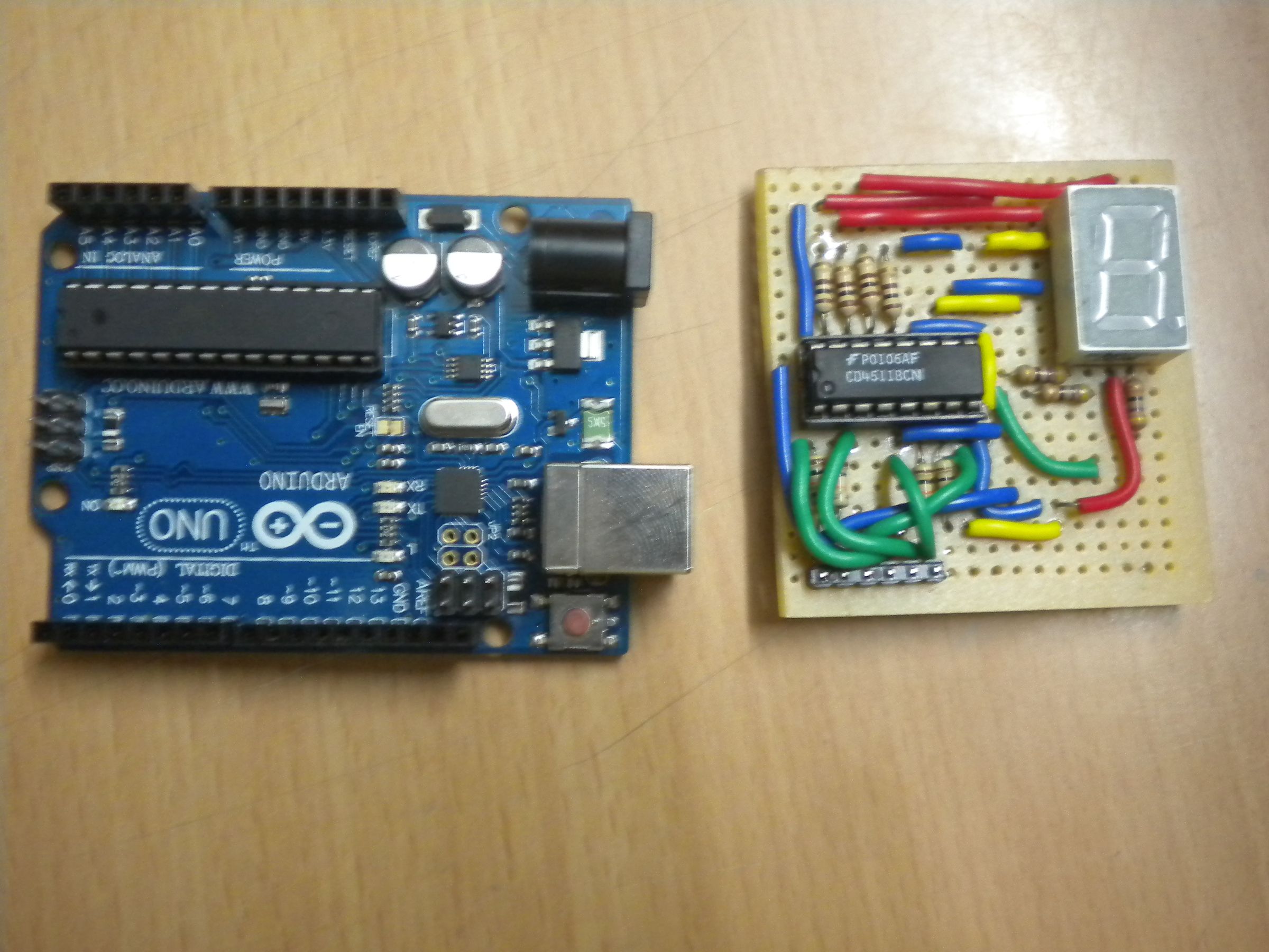 Displaying Numbers Using a Homemade Arduino Mini Shield! : 3 Steps ...