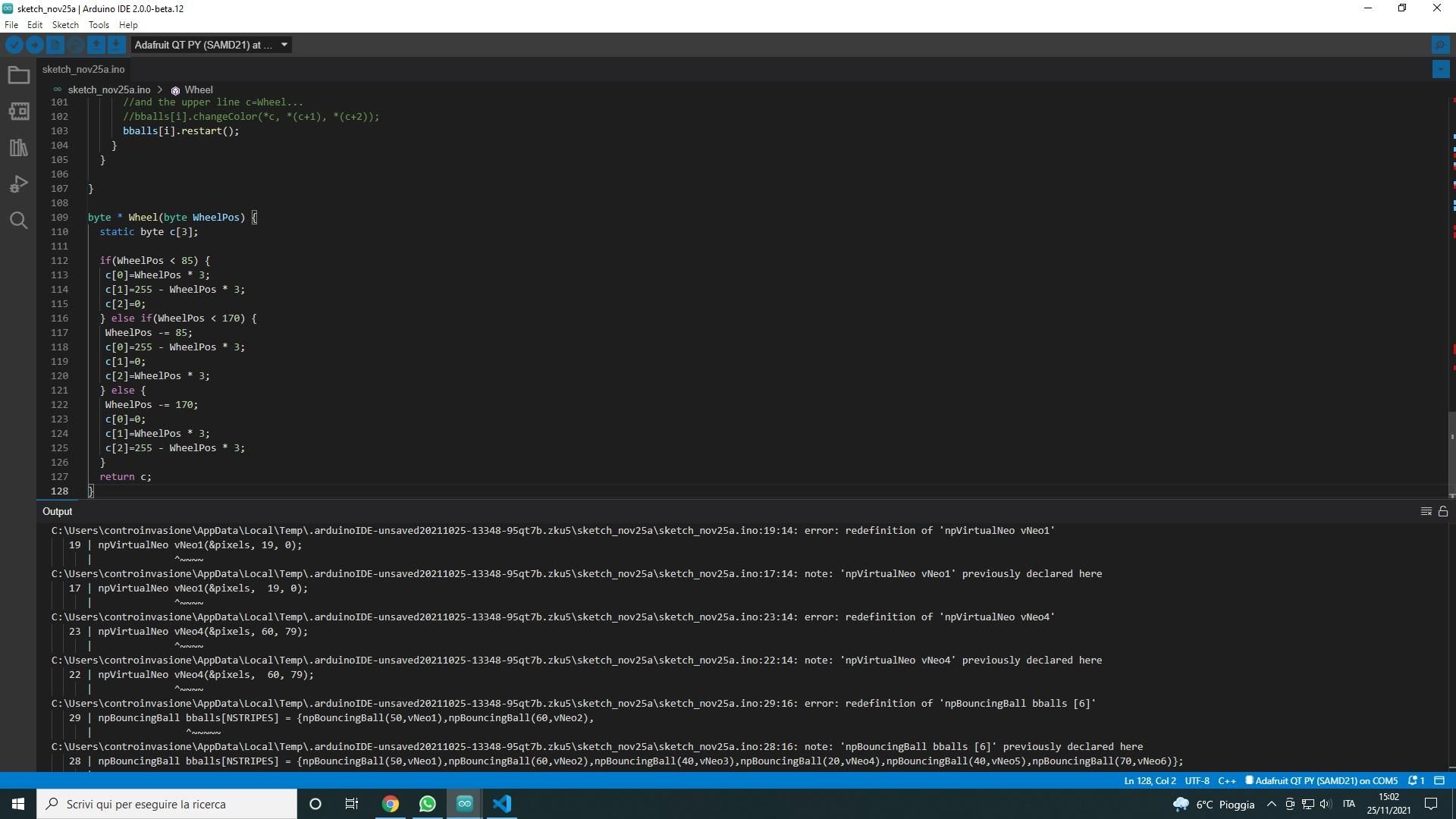 Neopixel LED Skirt (motion Triggered) : 10 Steps (with Pictures ...