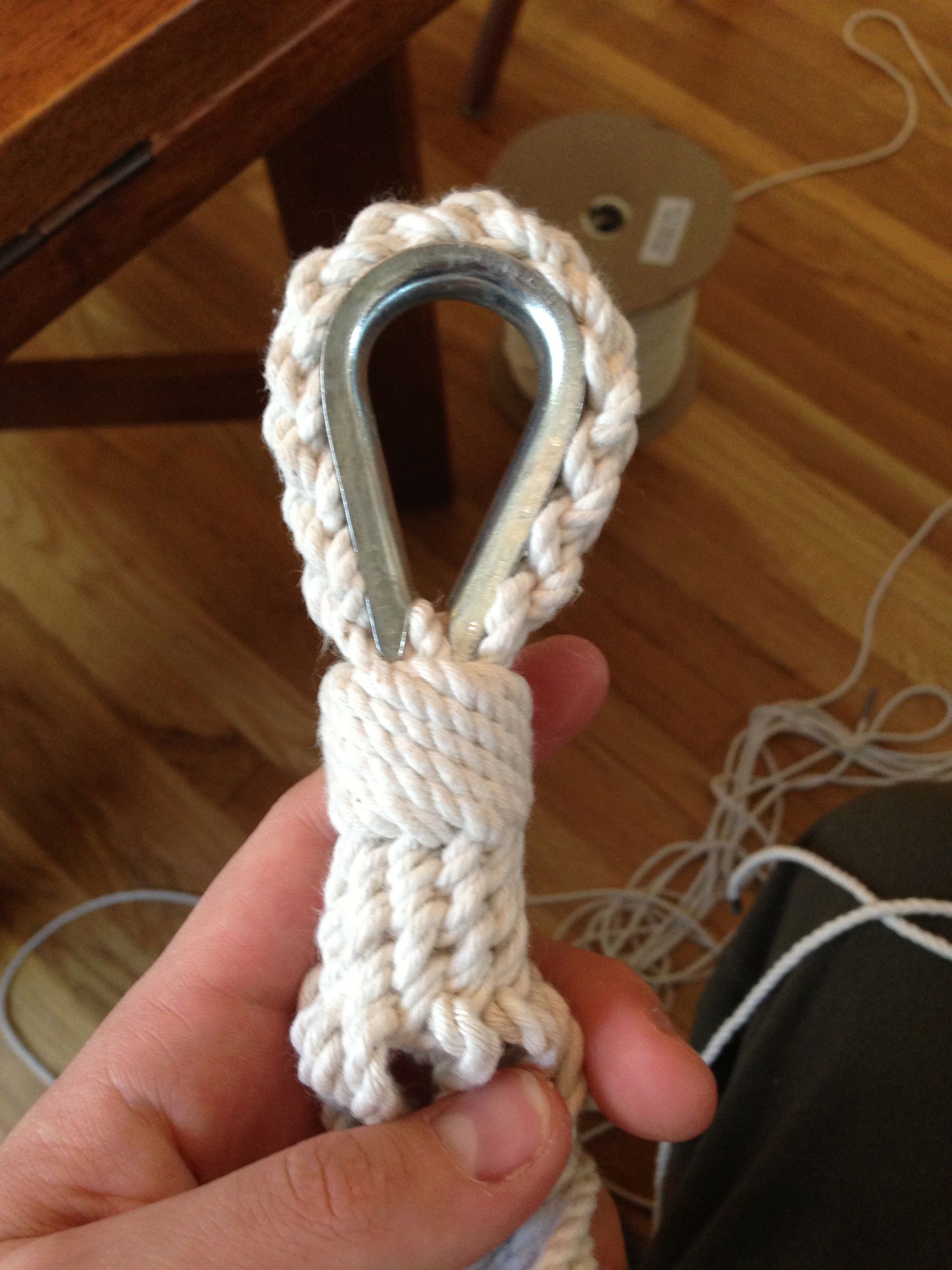 How to Make a Plant Hanger Out of Rope : 10 Steps (with Pictures ...