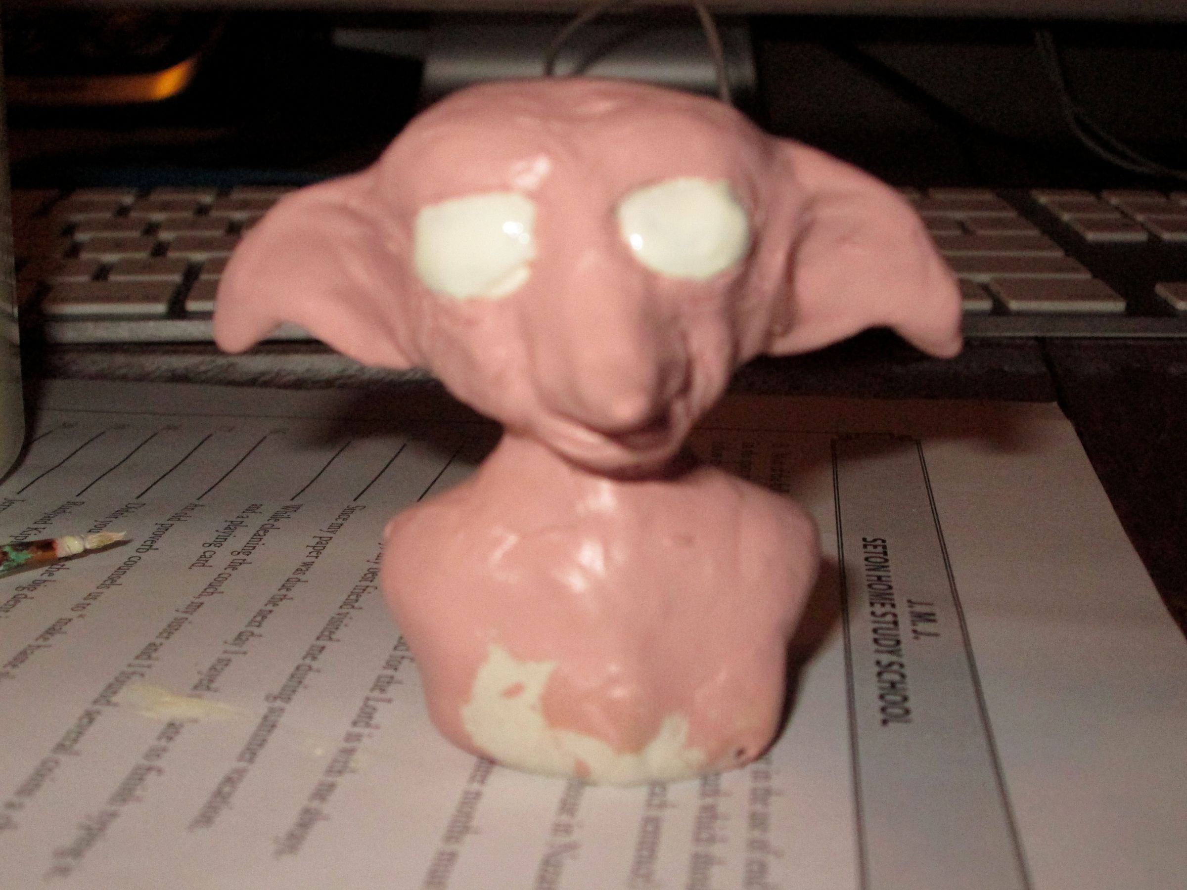Clay Bust of Dobby the House Elf : 5 Steps (with Pictures) - Instructables