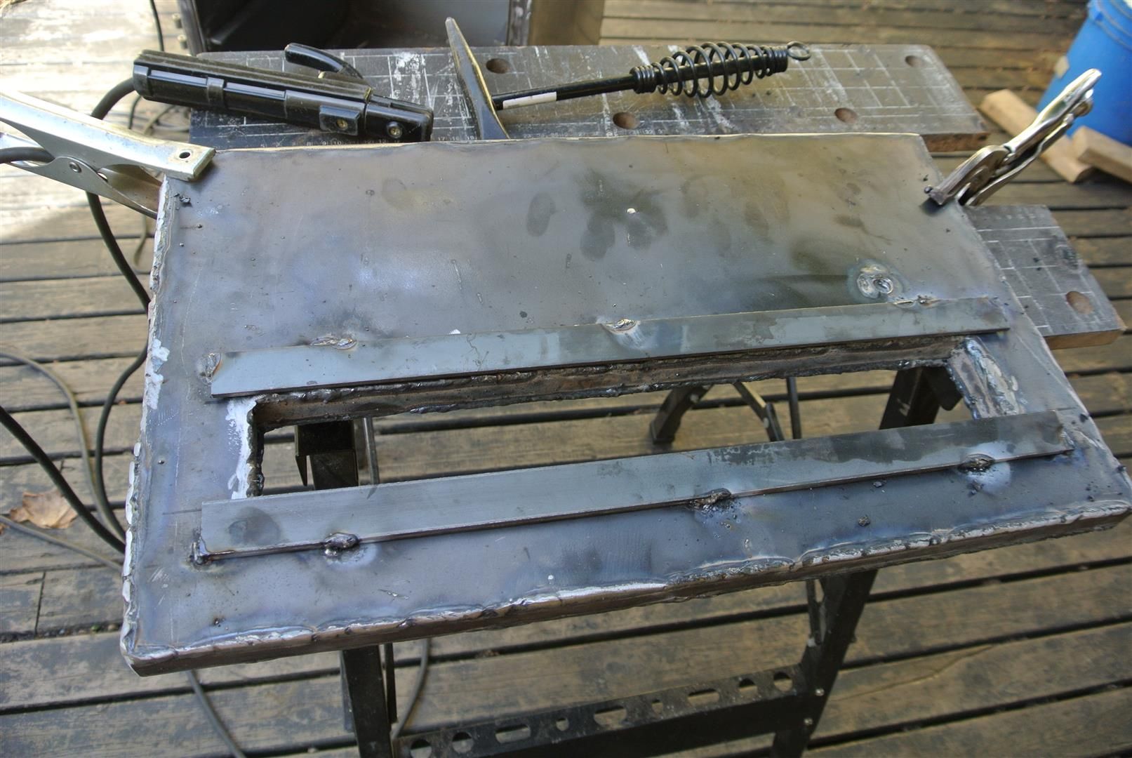 Making a Vertical Smoker and Grill : 15 Steps (with Pictures ...