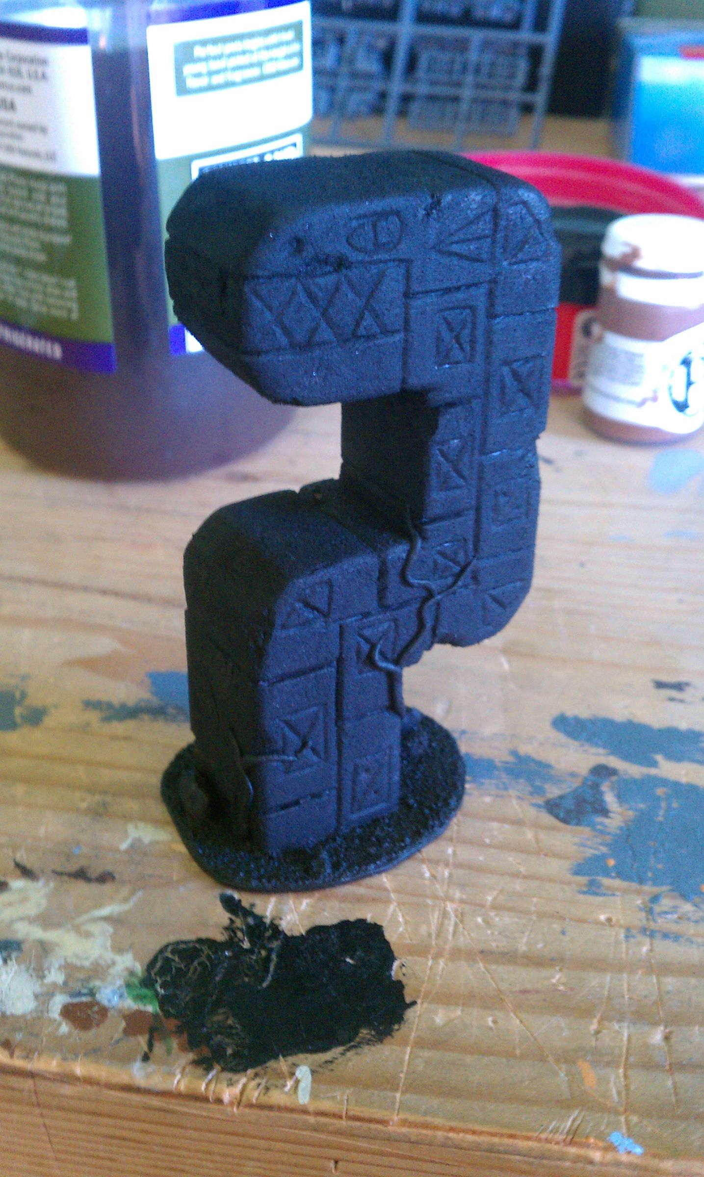 Warhammer Terrain: Lizardmen Pillar : 7 Steps (with Pictures ...