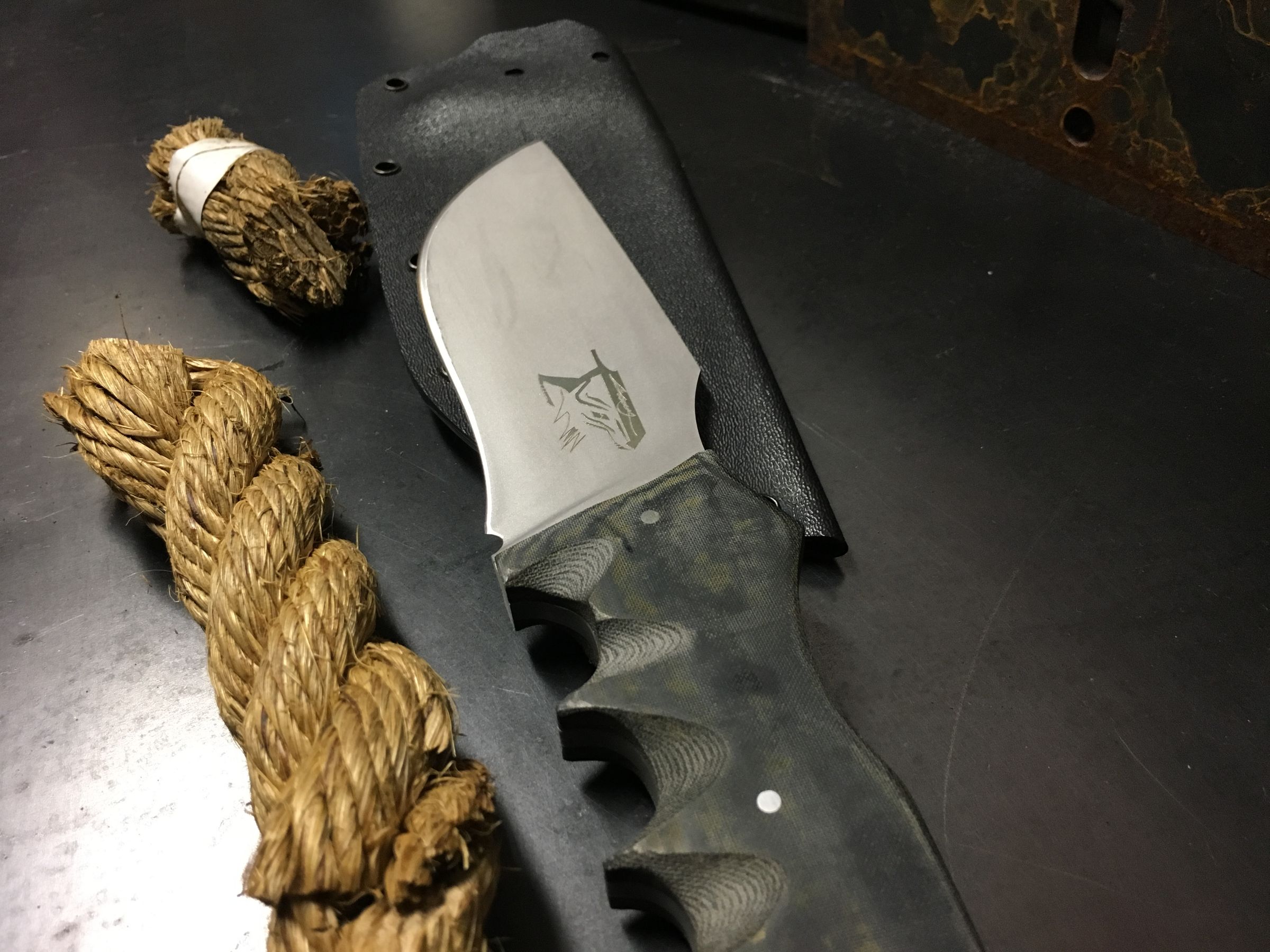 Hand Made Camp Knife : 12 Steps (with Pictures) - Instructables