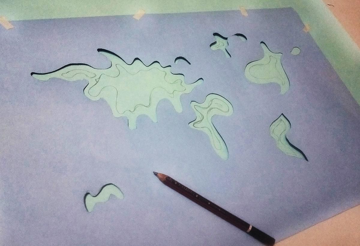 Topographic World Map Art : 11 Steps (with Pictures) - Instructables