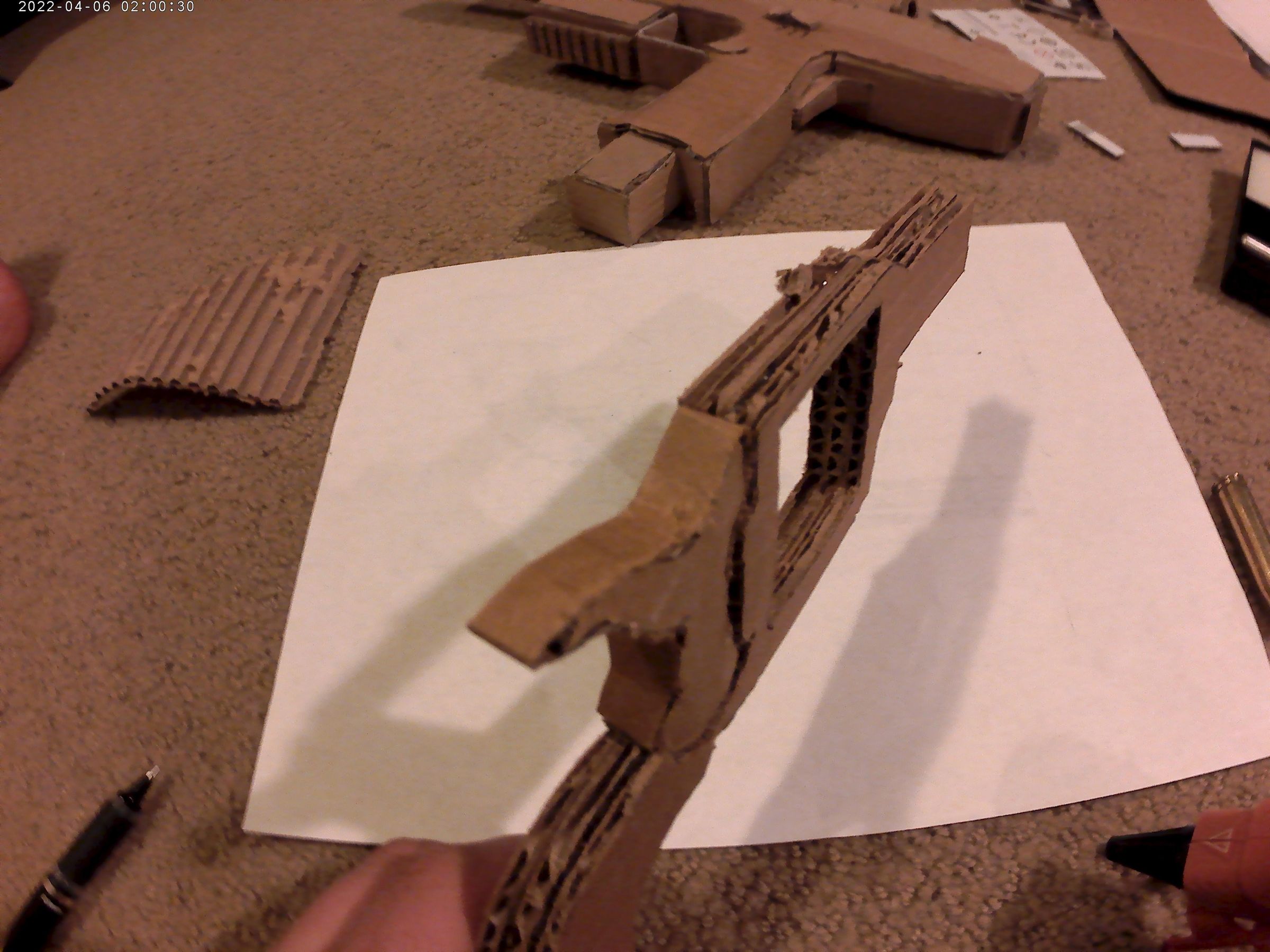 Cardboard SAA Colt .45 : 5 Steps - Instructables