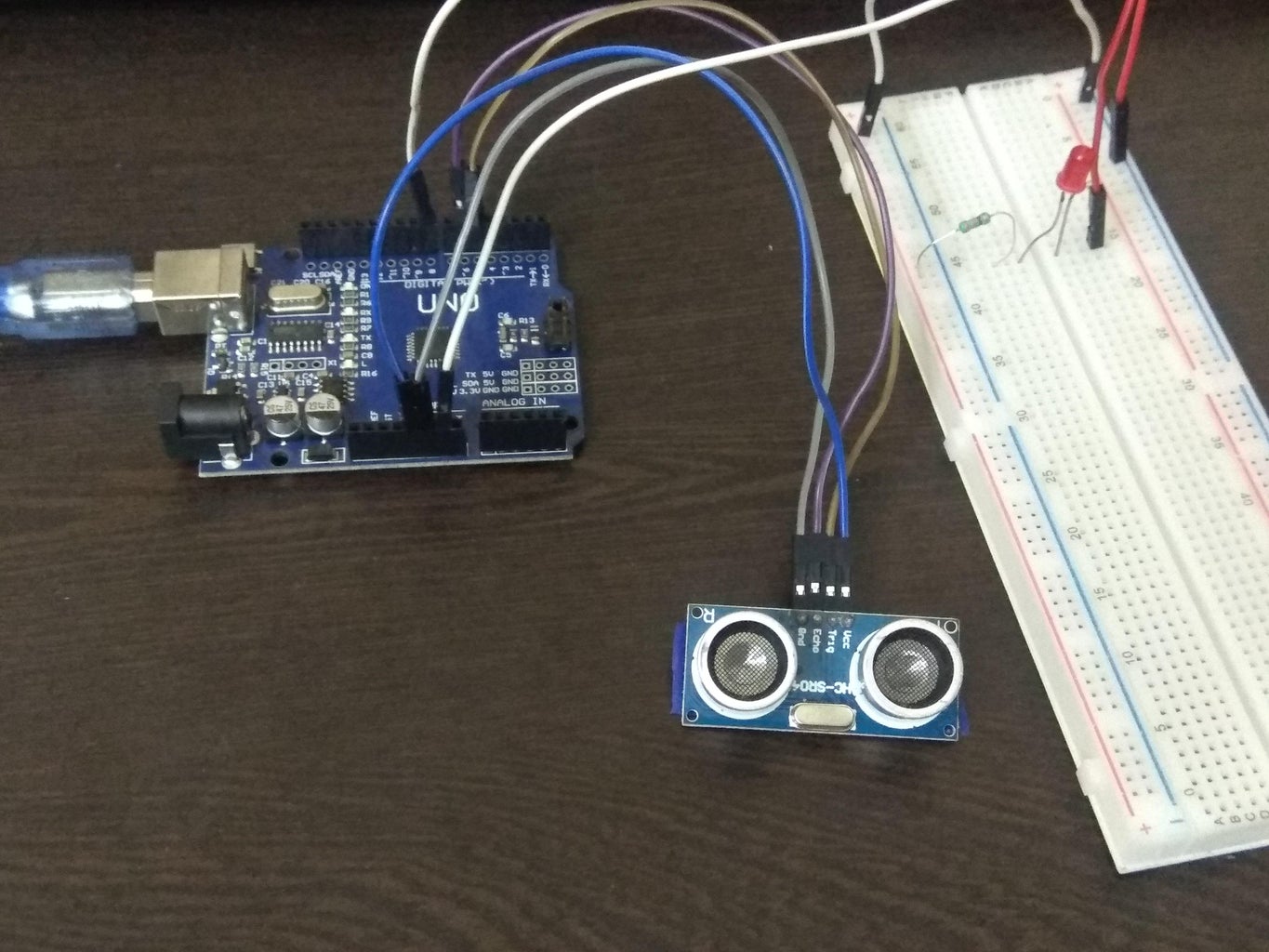 Fun Project With HC-SRO4 Ultrasonic Sensor : 4 Steps - Instructables Fun Project With HC-SRO4 Ultrasonic Sensor : 4 Steps - Instructables