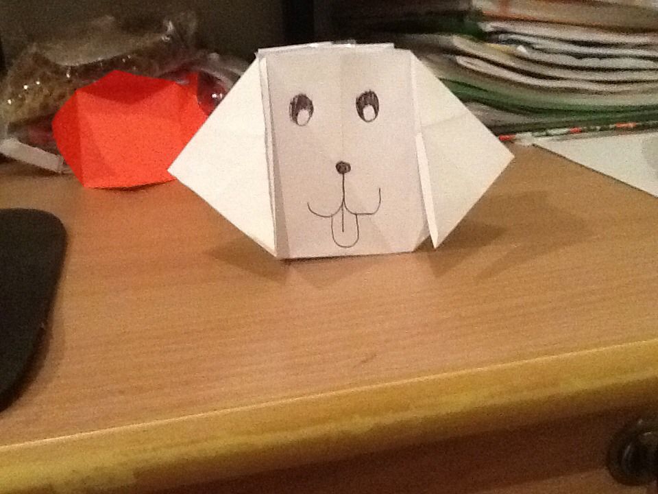 How Do You Make A Dog Face Out Of Paper