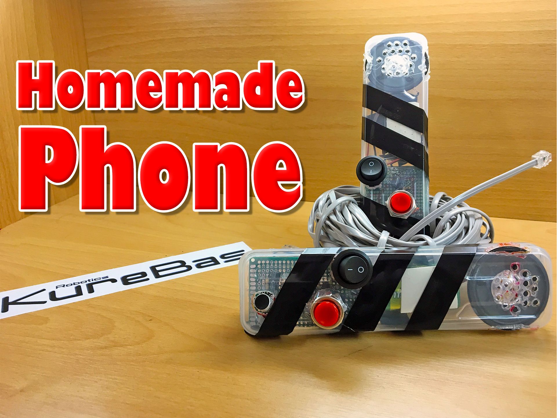 Homemade Phone With Simple Electronic Circuits : 10 Steps (with ...