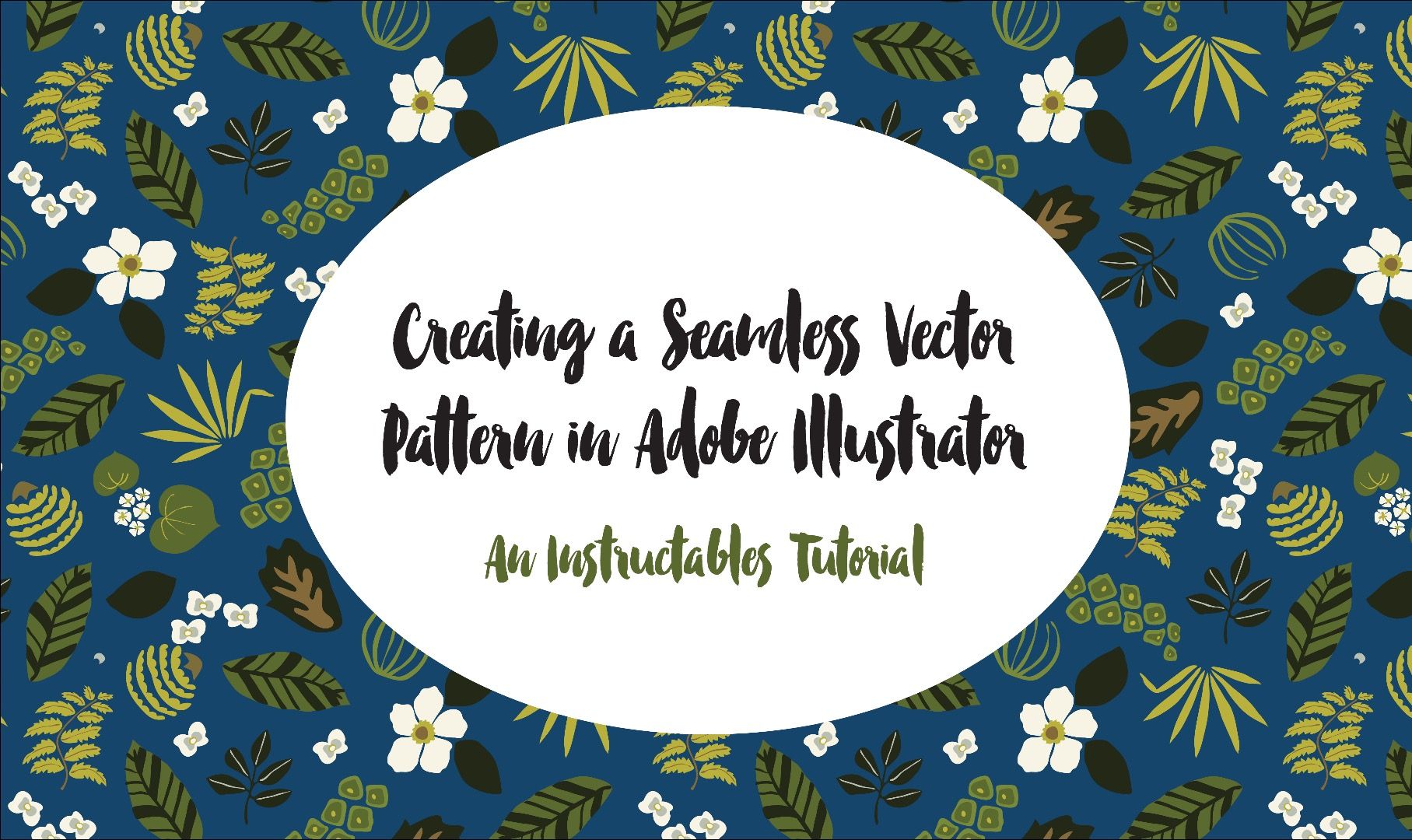 Creating a Seamless Vector Pattern in Adobe Illustrator : 13 Steps ...