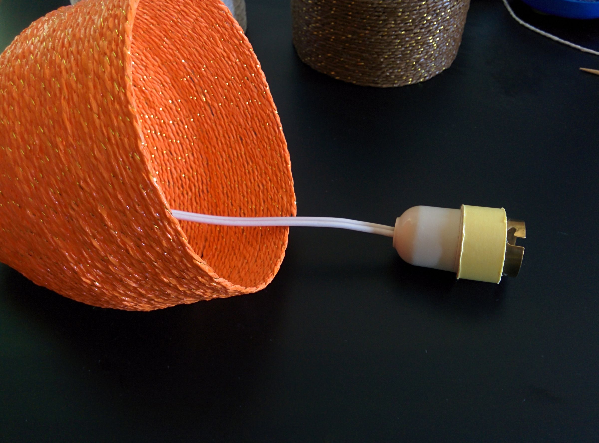 Designer Paper Yarn Lamp : 6 Steps (with Pictures) - Instructables