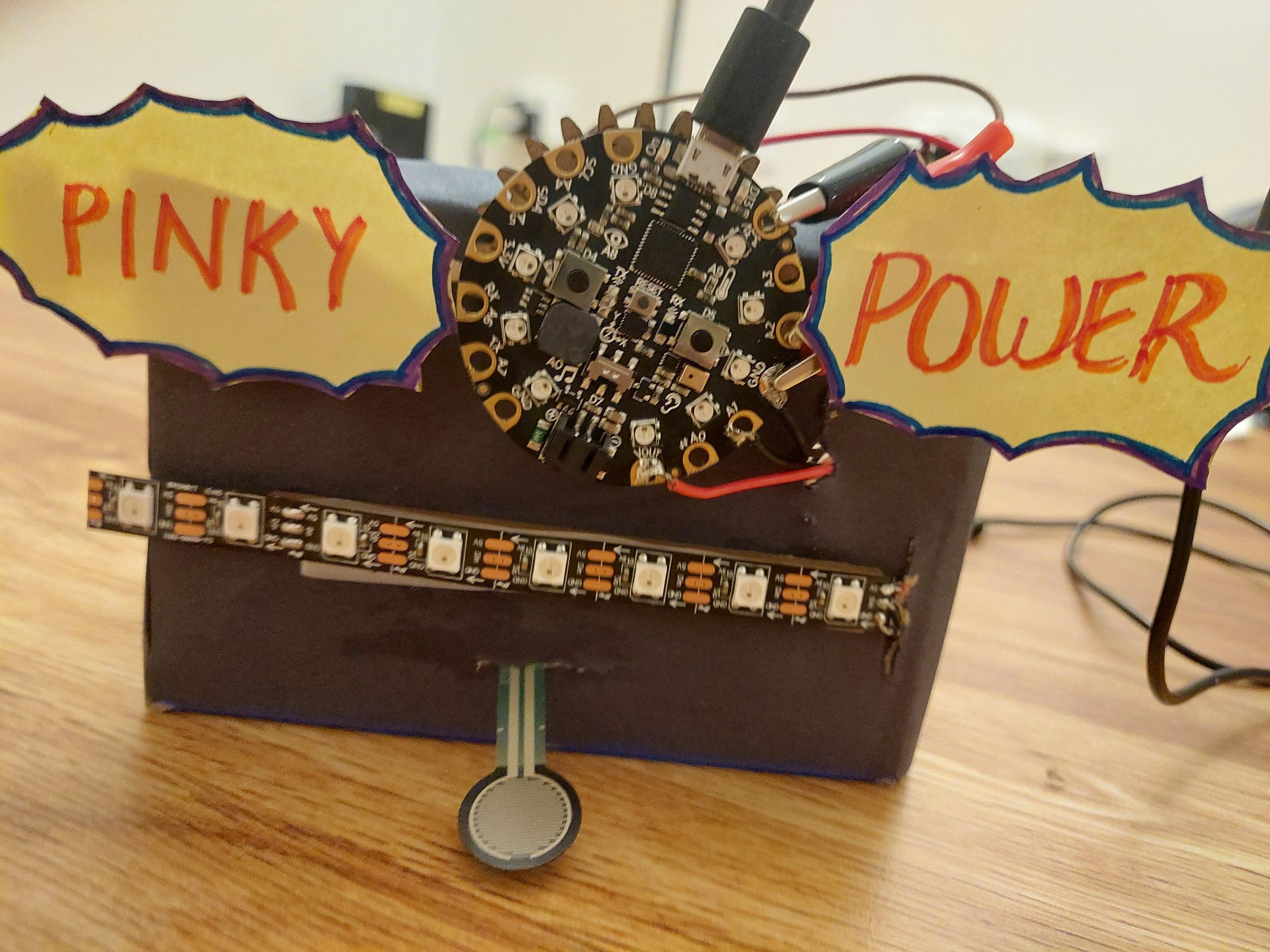 Pinky Power Arcade Inspired Game : 5 Steps - Instructables