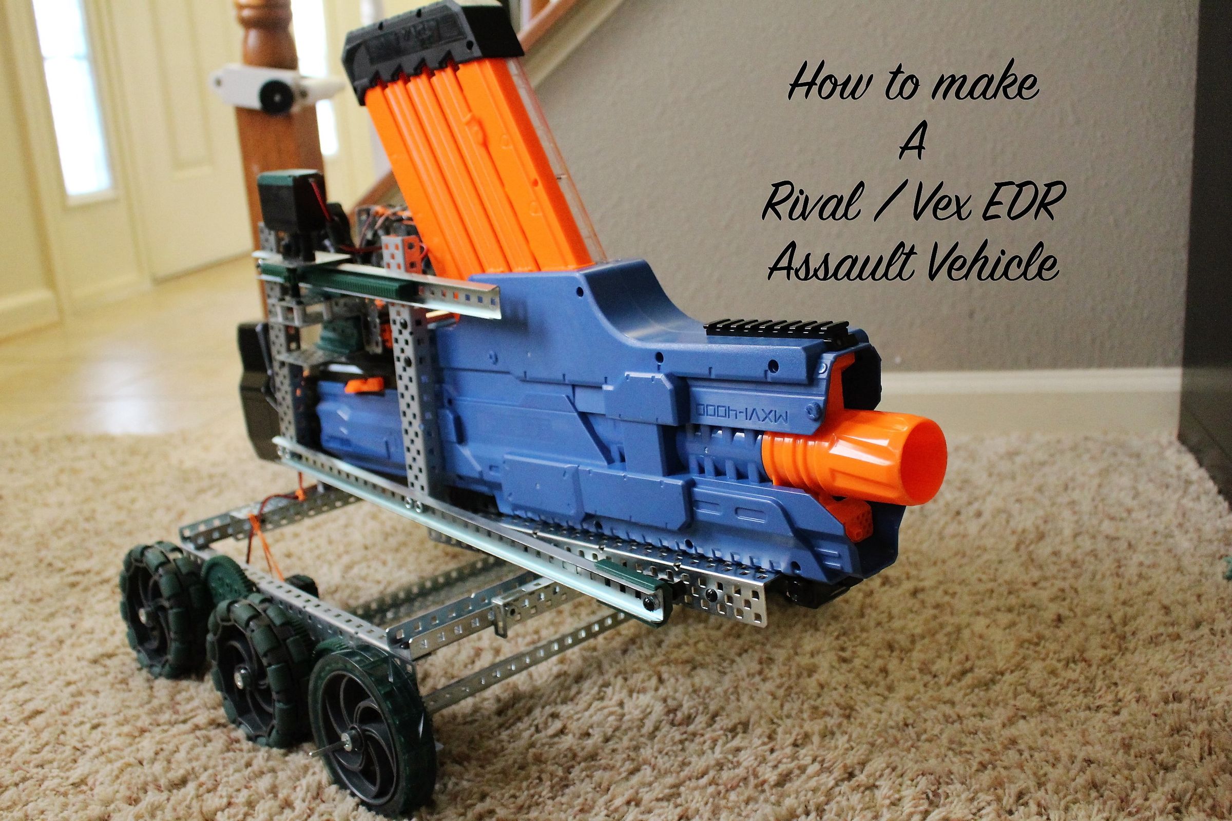 The Vex Assault Vehicle : 20 Steps (with Pictures) - Instructables