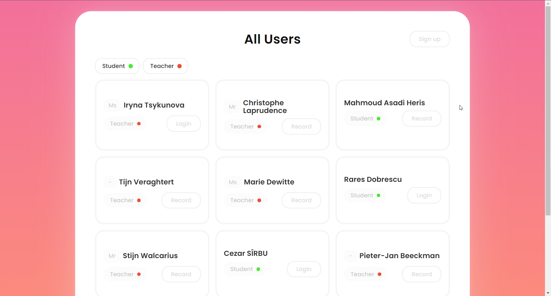 FaceAuth: Easy Login to Study Platforms Using Facial Authentication : 9 ...