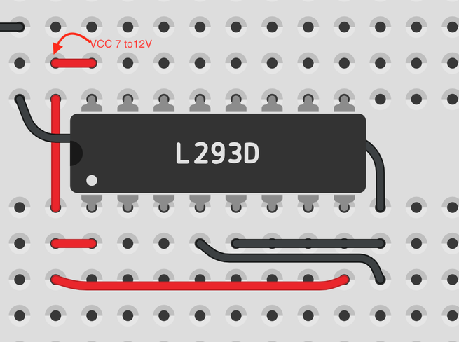 Motor Control With the L293D H-Bridge and the Micro:bit in Tinkercad ...