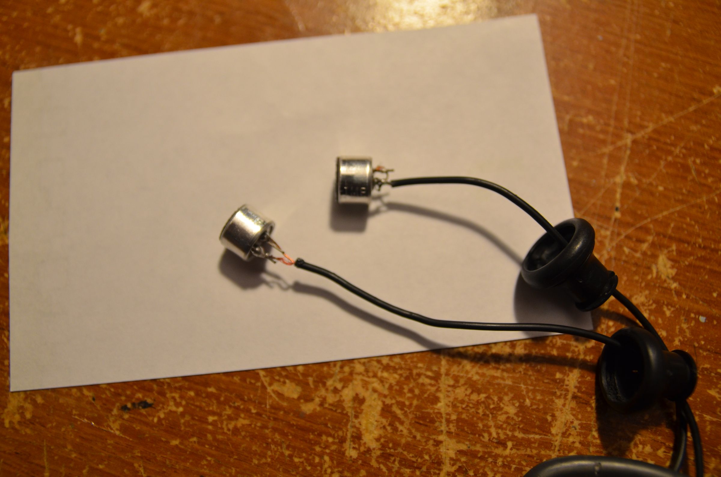Binaural Earbud Microphone AKA Holophonic, 3d Stereo, Bin-aural ...