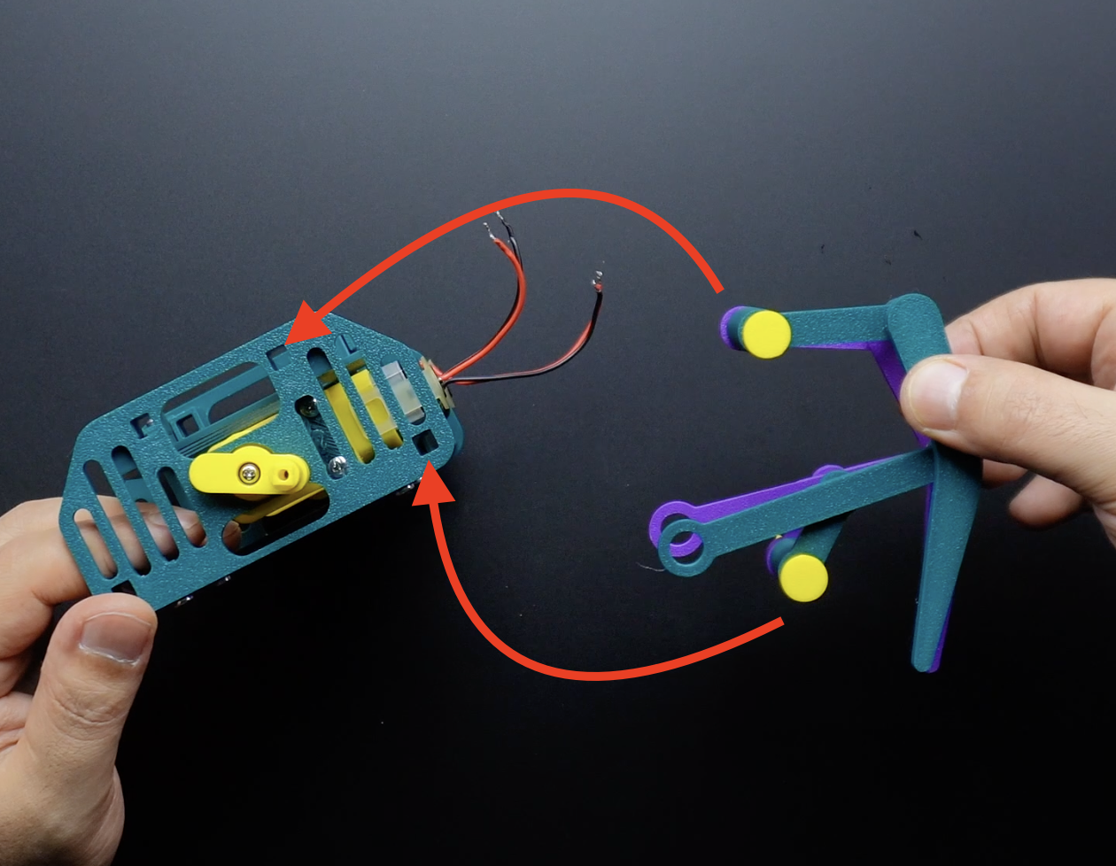 3D Printed Theo Jansen Style Octopod Robot (Arduino Based) : 7 Steps ...