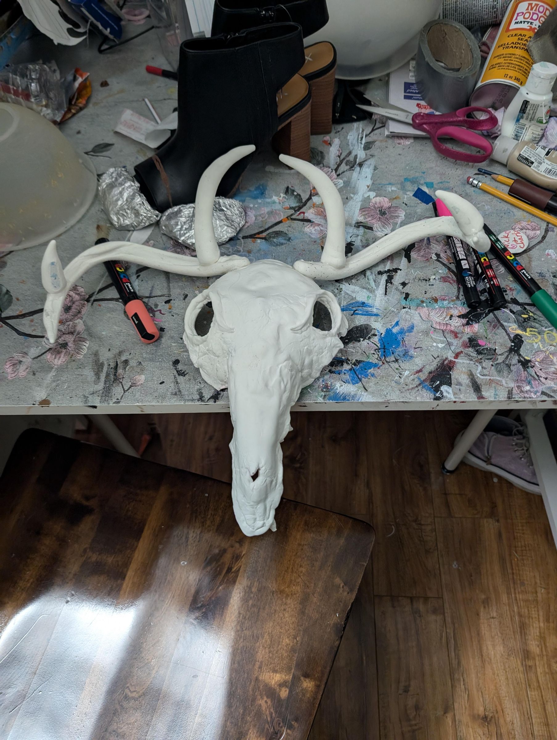 Wendigo/Cryptid Skull : 6 Steps (with Pictures) - Instructables