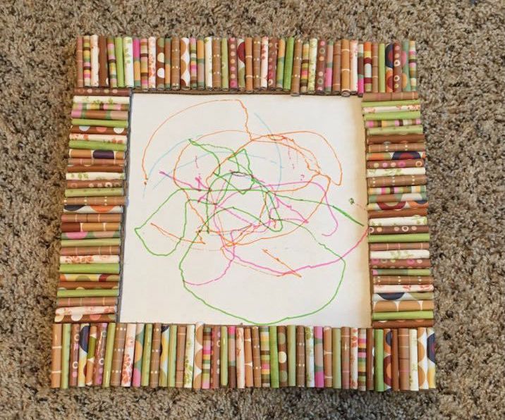 Rolled Paper Picture Frame : 6 Steps (with Pictures) - Instructables