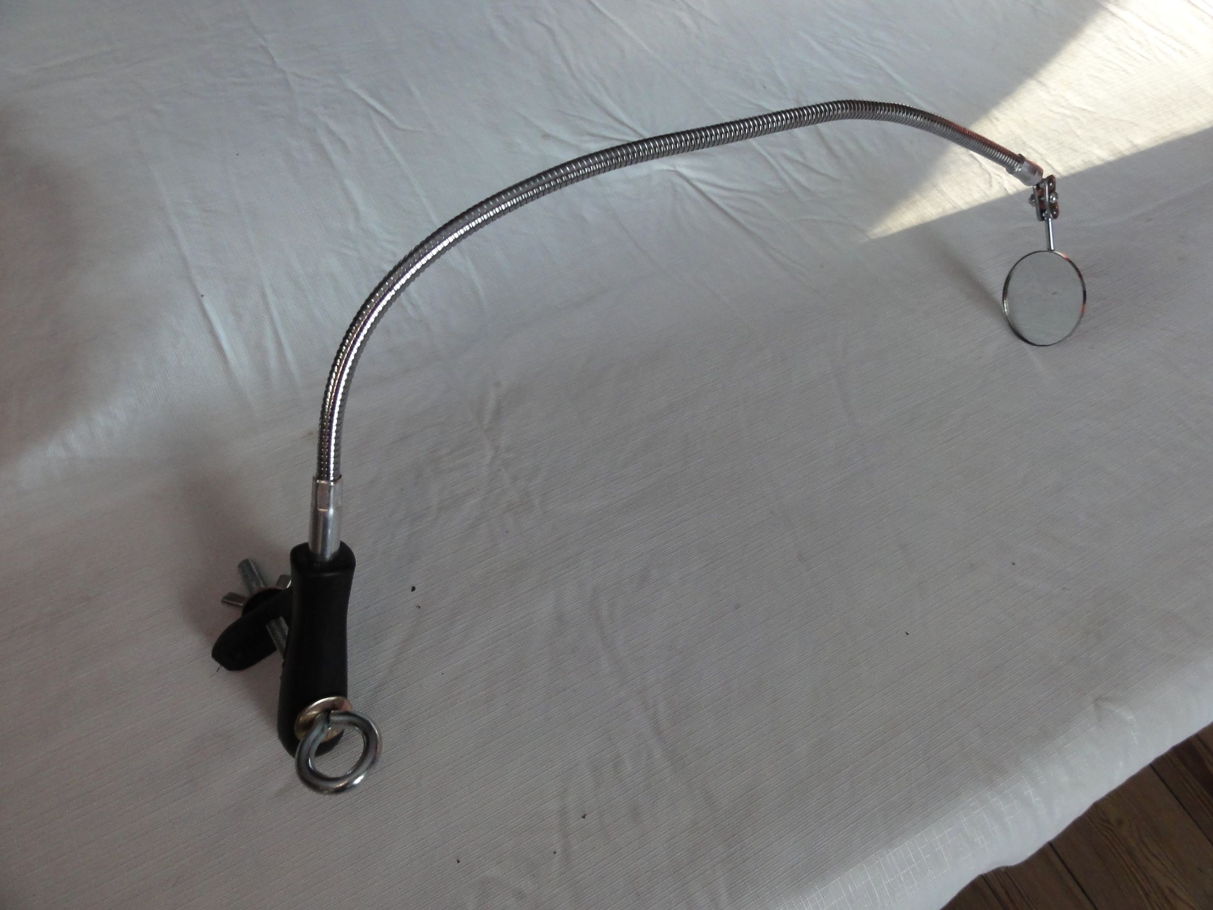 Rear View Mirror for Electric Wheelchair : 3 Steps - Instructables