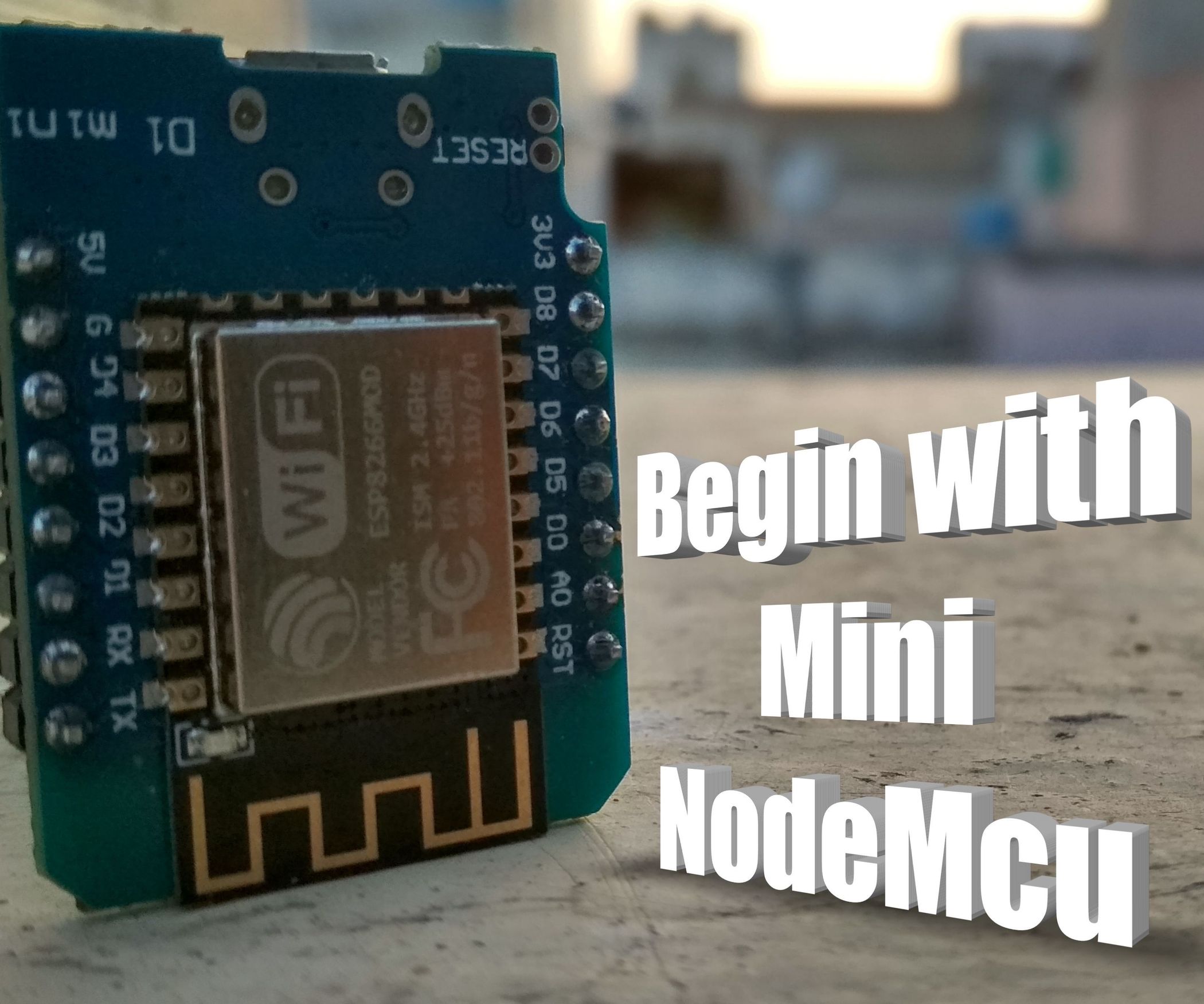 Nodemcu Mini D1 R1|| for Beginner || ESP8266 || Bink || Wemos D1 R1 : 6 ...