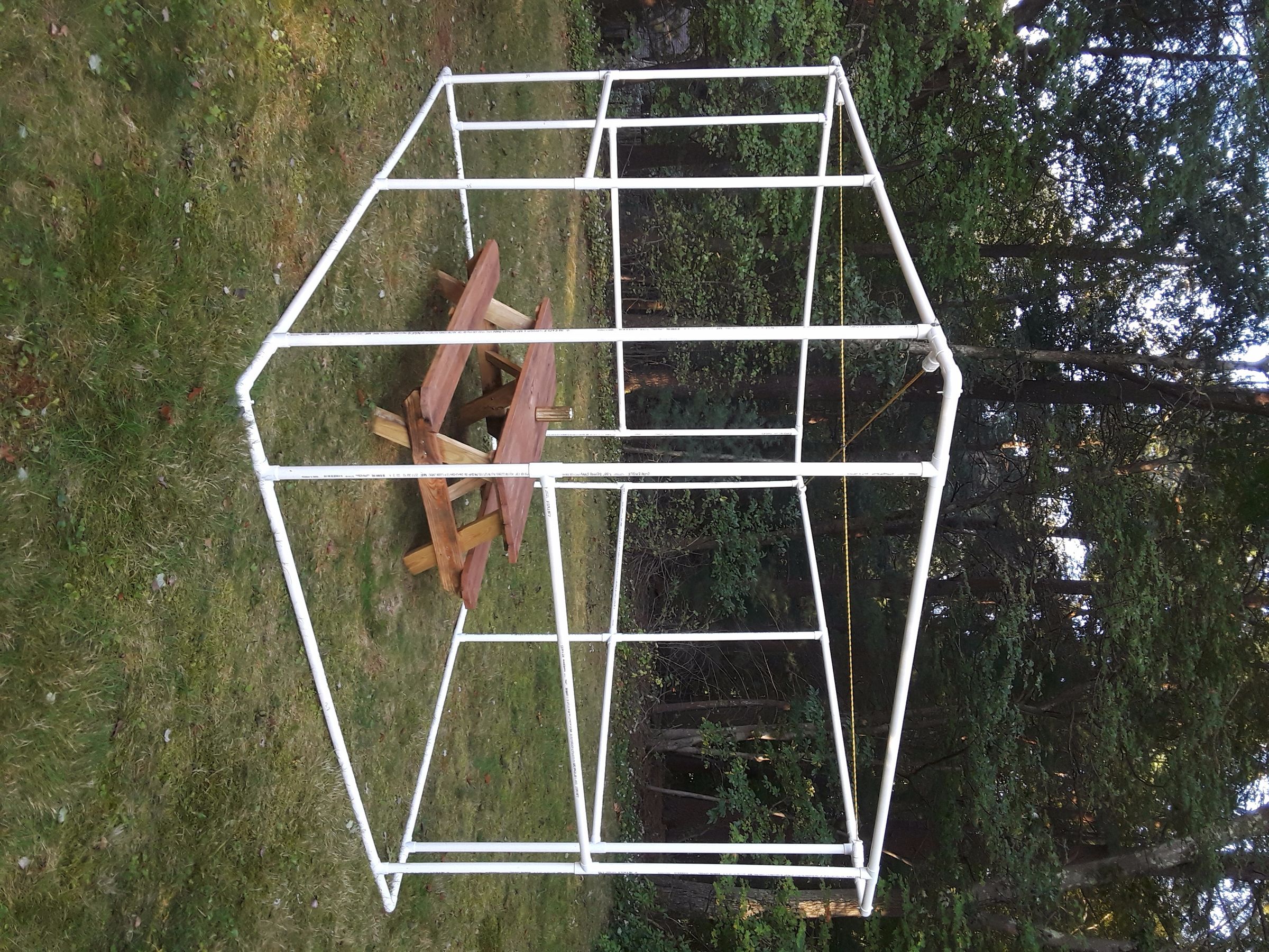 UPDATED! Simple DIY Sukkah - Build Your Own From PVC Pipe - Free ...