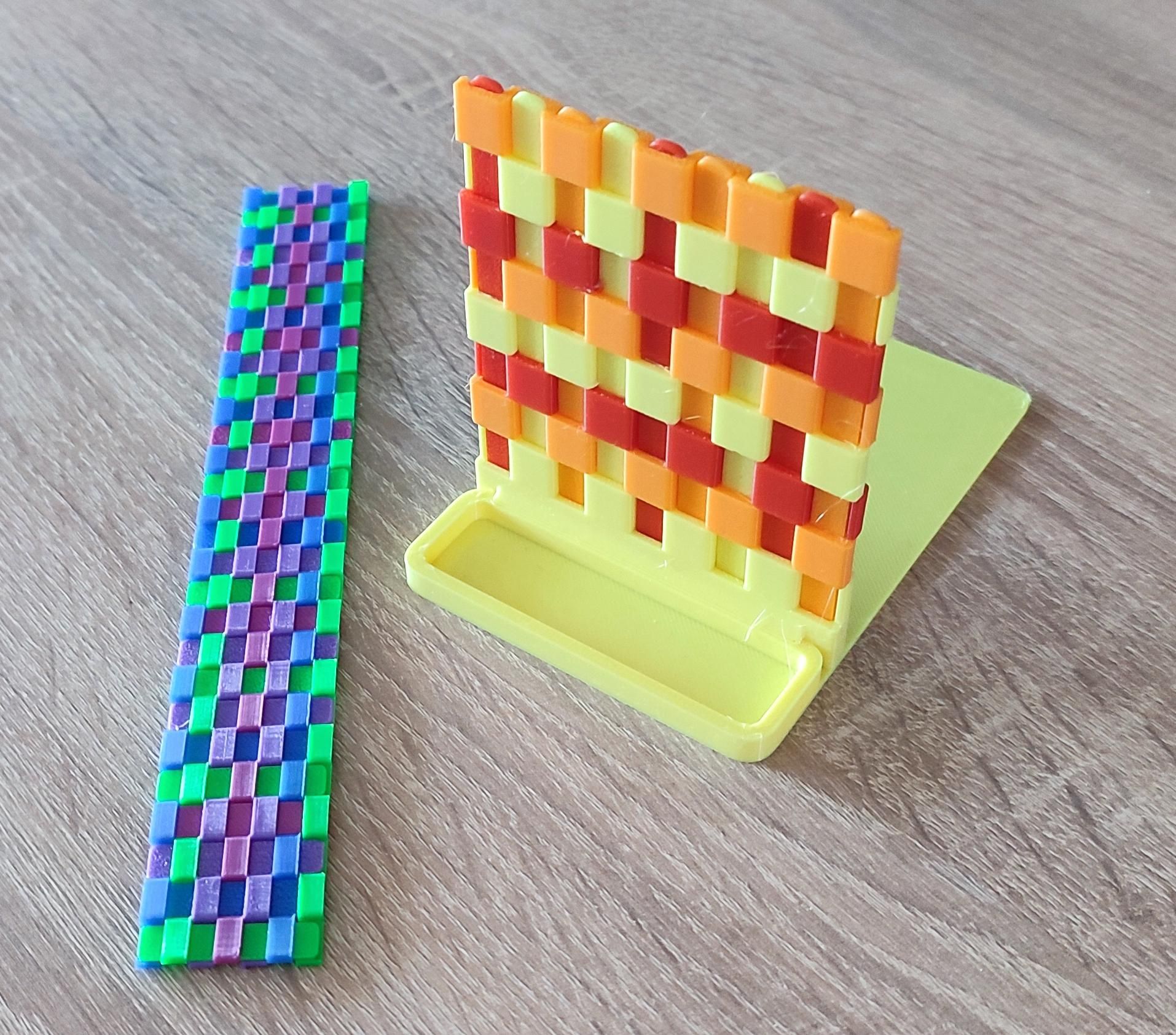3D Printed "Woven" Bookend and Bookmark : 3 Steps (with Pictures ...