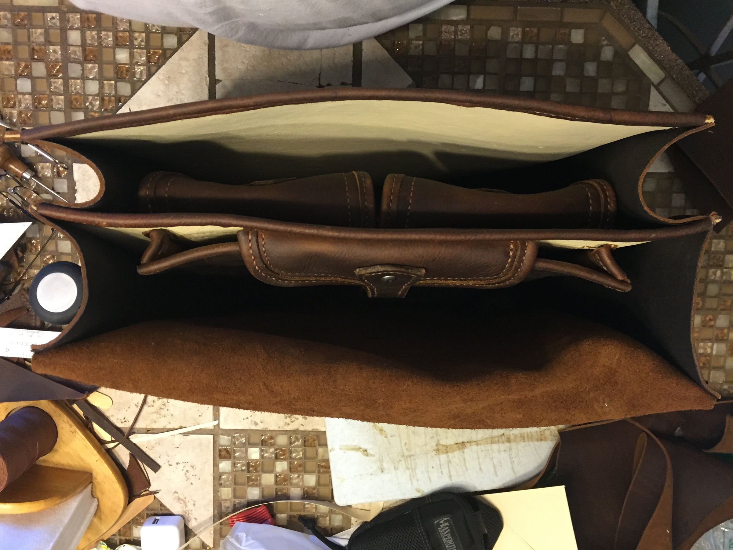 Leather Briefcase : 12 Steps (with Pictures) - Instructables