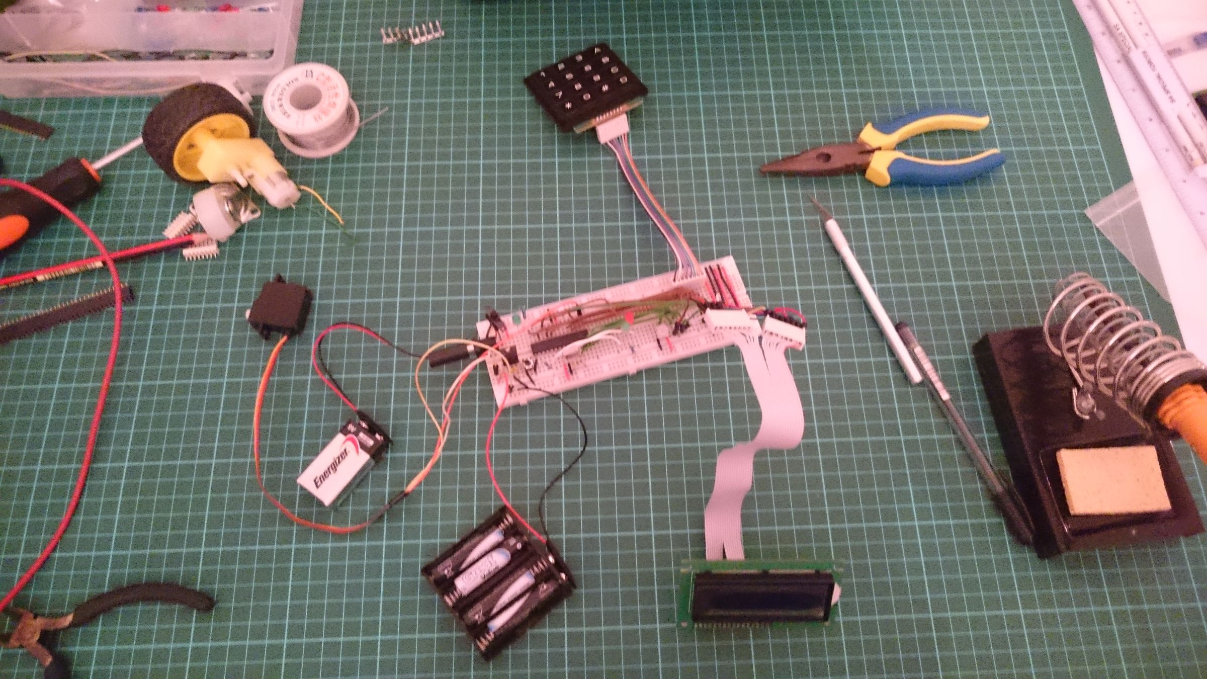Arduino Fingerprint Door Lock (with Keypad and LCD) : 9 Steps (with ...