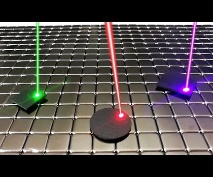 Laser Motion Control of Levitating Graphite : 4 Steps (with Pictures ...