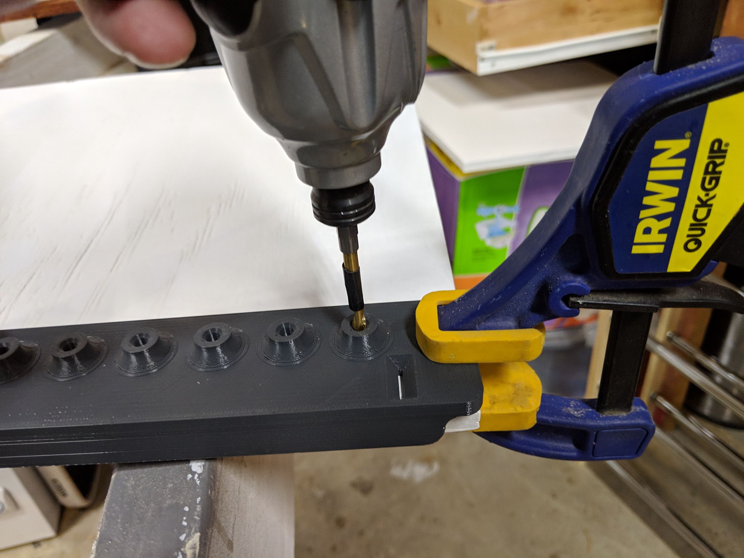 3D Printed Drill Jig (Shelf Peg Holes) : 6 Steps - Instructables