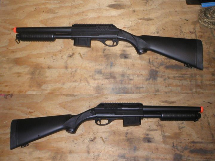 Airsoft Tactical Shotgun Modified for Hunting : 3 Steps - Instructables