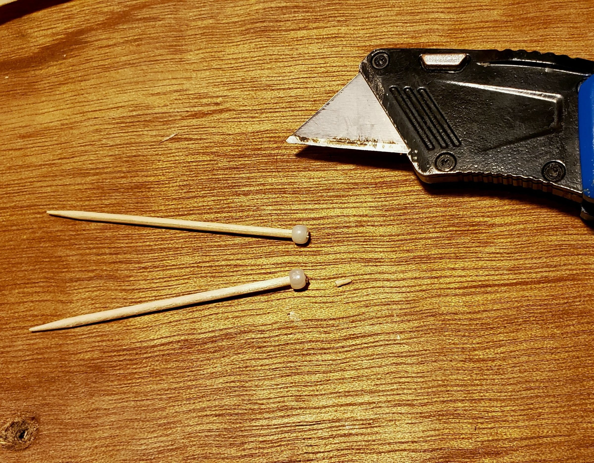Mini Toothpick Knitting Needles : 5 Steps - Instructables