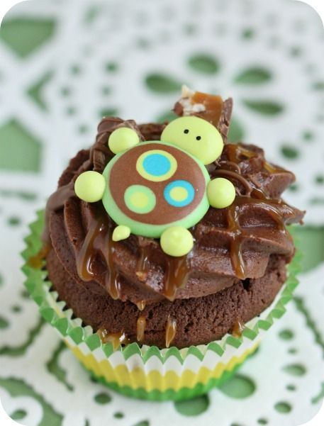 How to Make Turtle Cupcakes : 6 Steps (with Pictures) - Instructables