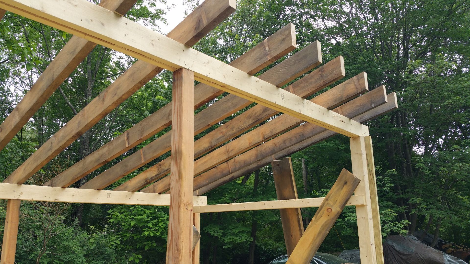 Build a Portable Rough-Sawn Shed : 15 Steps (with Pictures) - Instructables