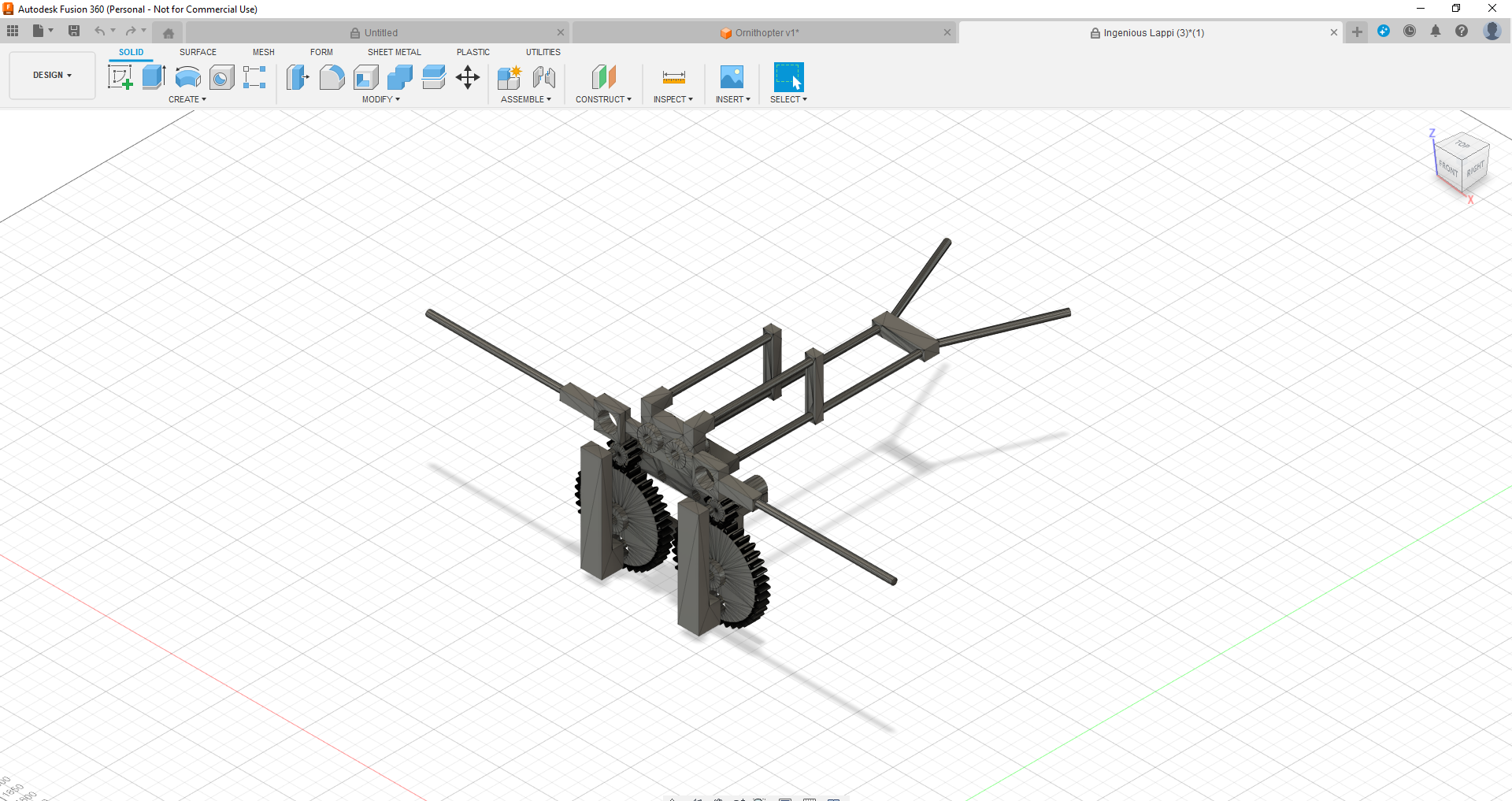 3D Printed Mechanical Ornithopter : 8 Steps - Instructables
