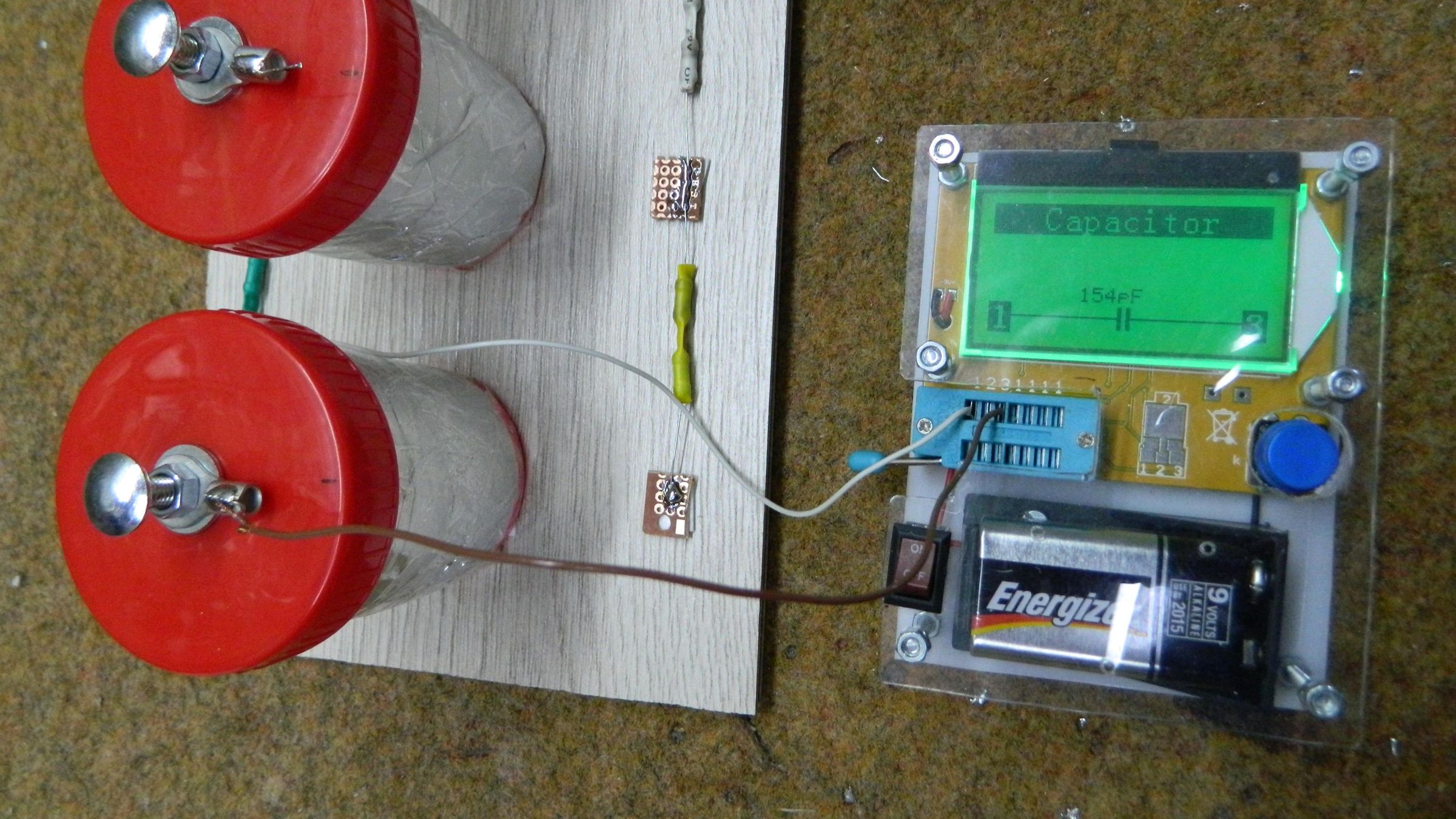 High Voltage Marx Generator With Homemade Salt Water Capacitors ...