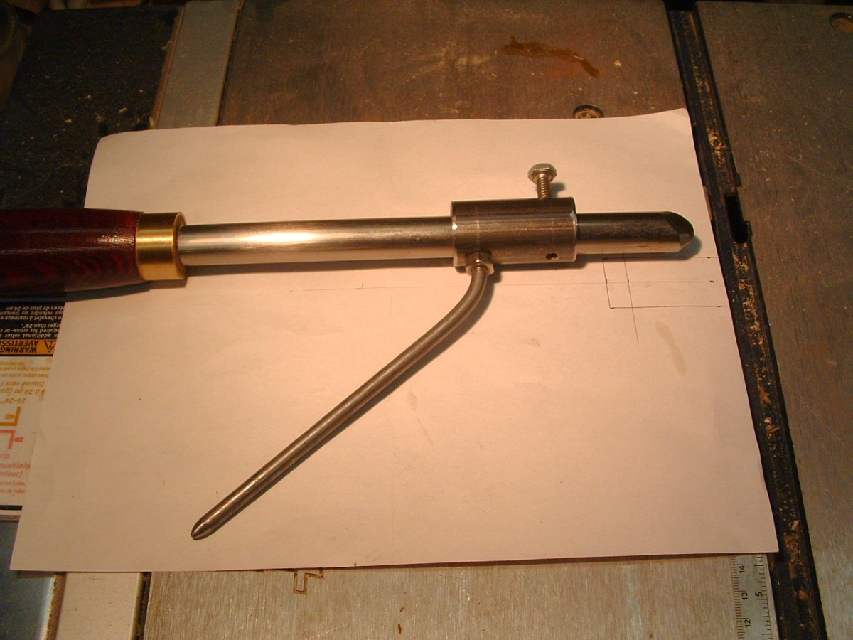 Sharpening Jig for Woodturning Gouges : 7 Steps (with Pictures ...