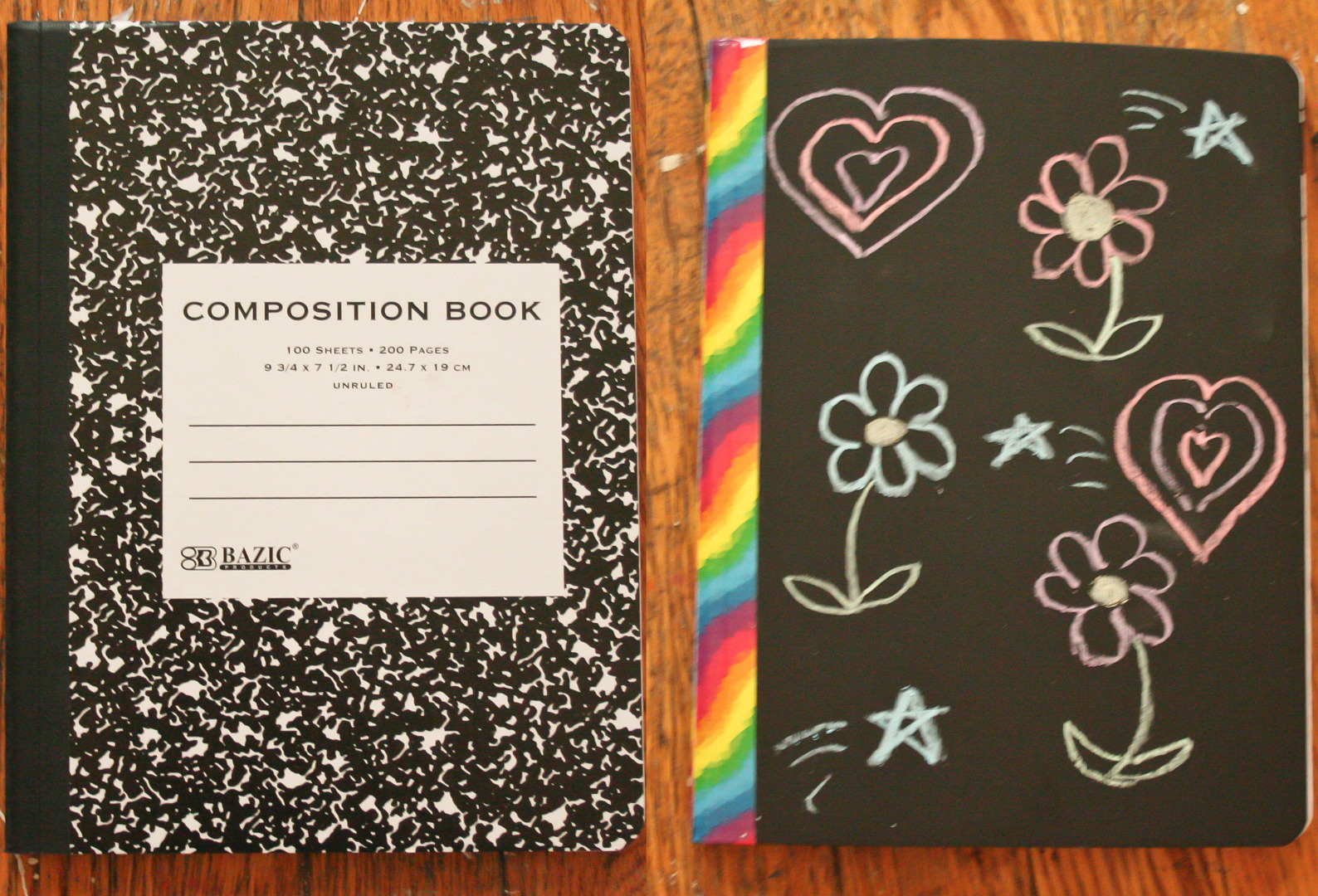 Chalkboard Notebooks : 6 Steps - Instructables