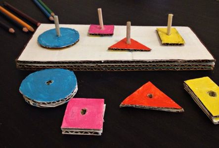Cardboard Geometric Shape Puzzle : 8 Steps - Instructables