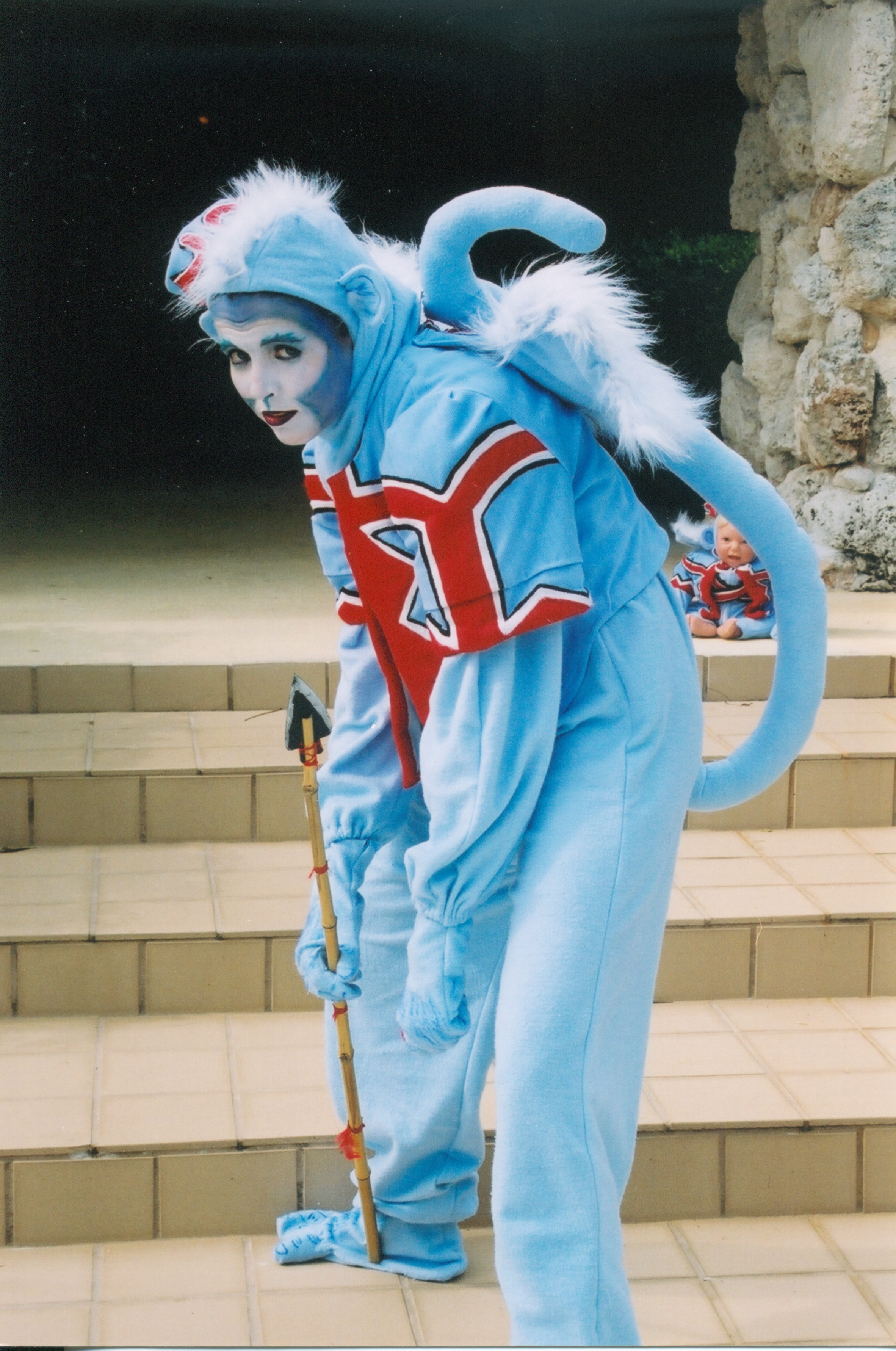 Flying Monkey Makeup