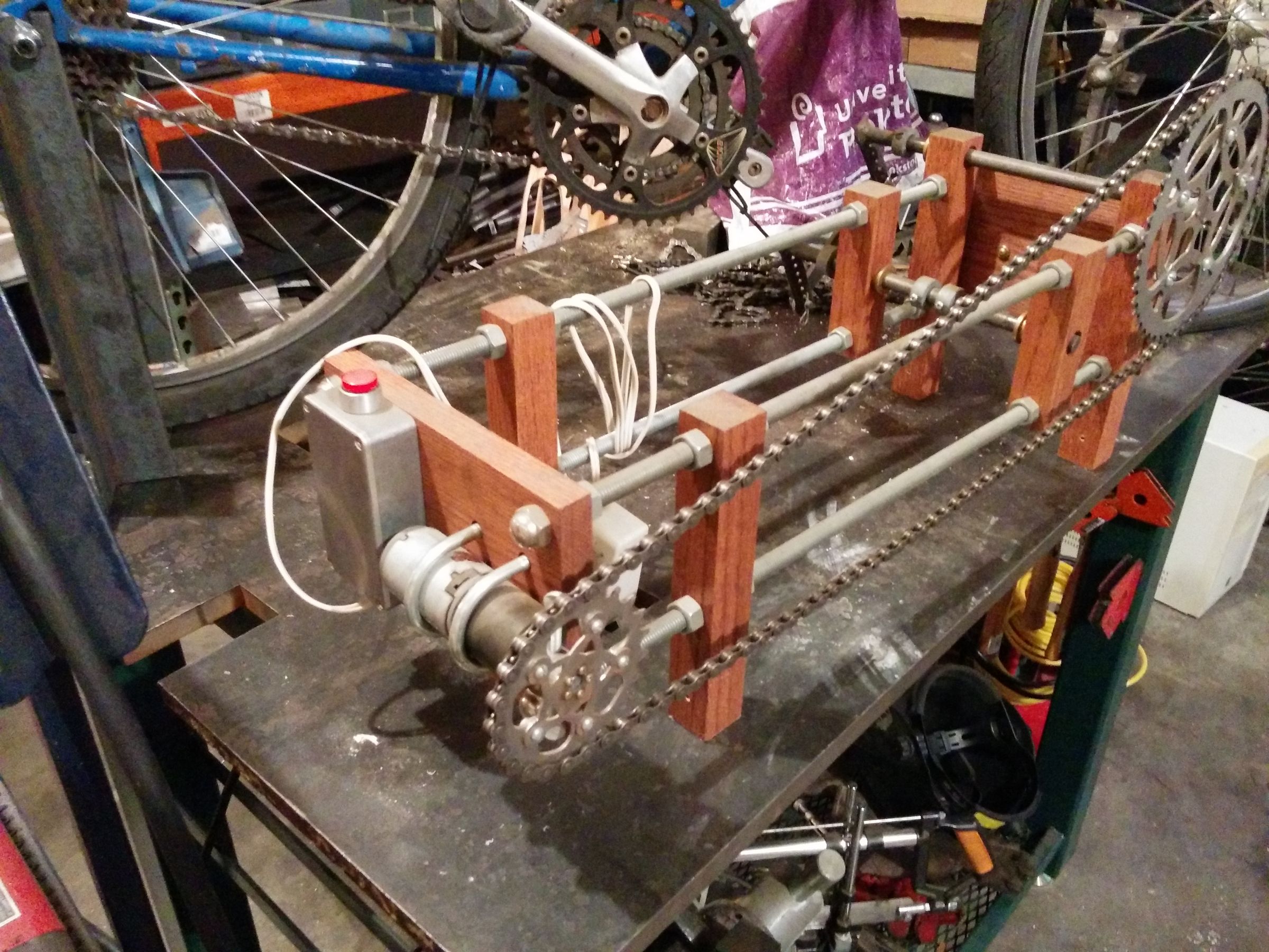 Simple 'Biking Figure' Kinetic Sculpture : 3 Steps (with Pictures ...