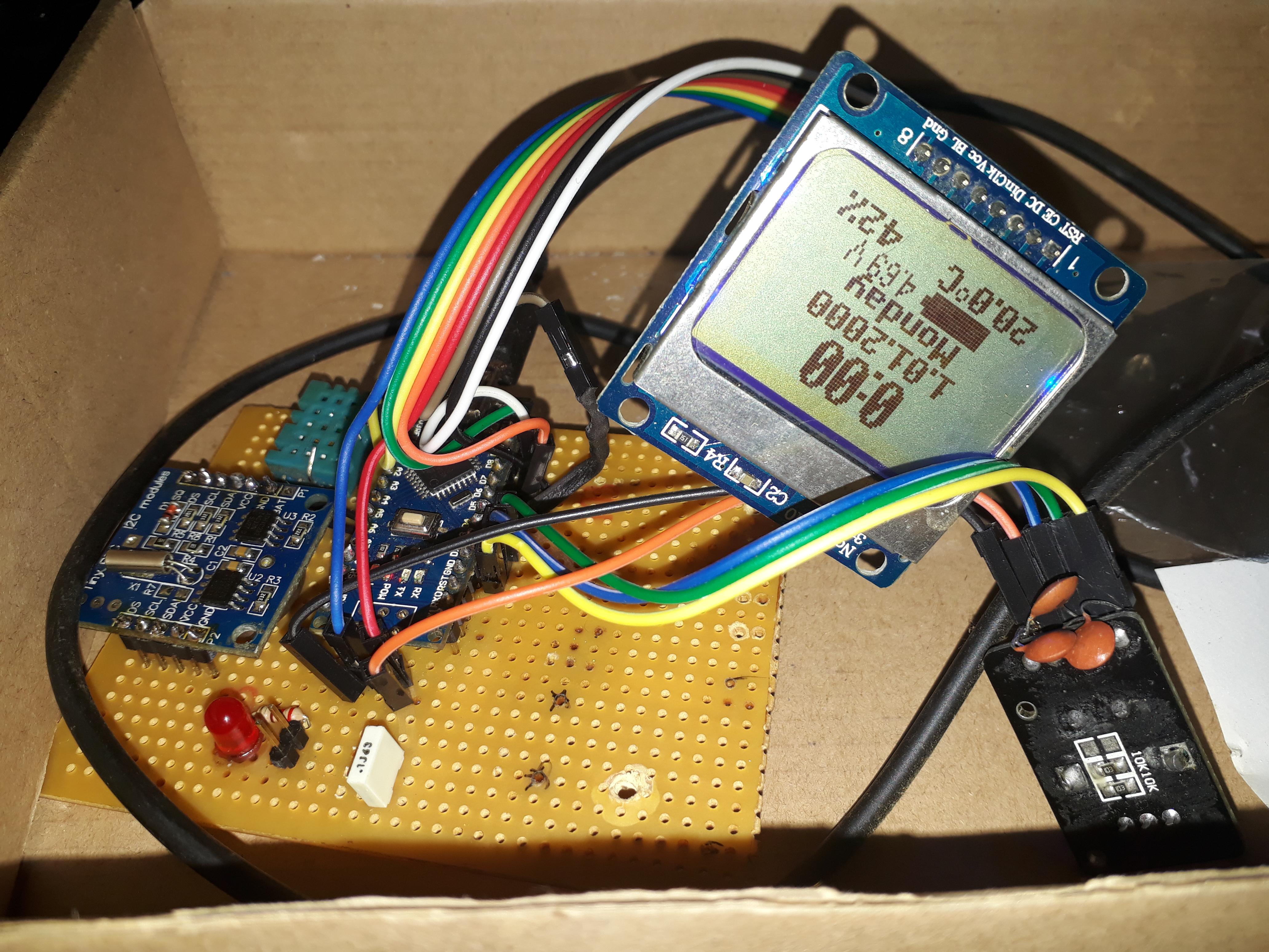 Arduino Datalogger With RTC, Nokia LCD and Encoder : 4 Steps ...