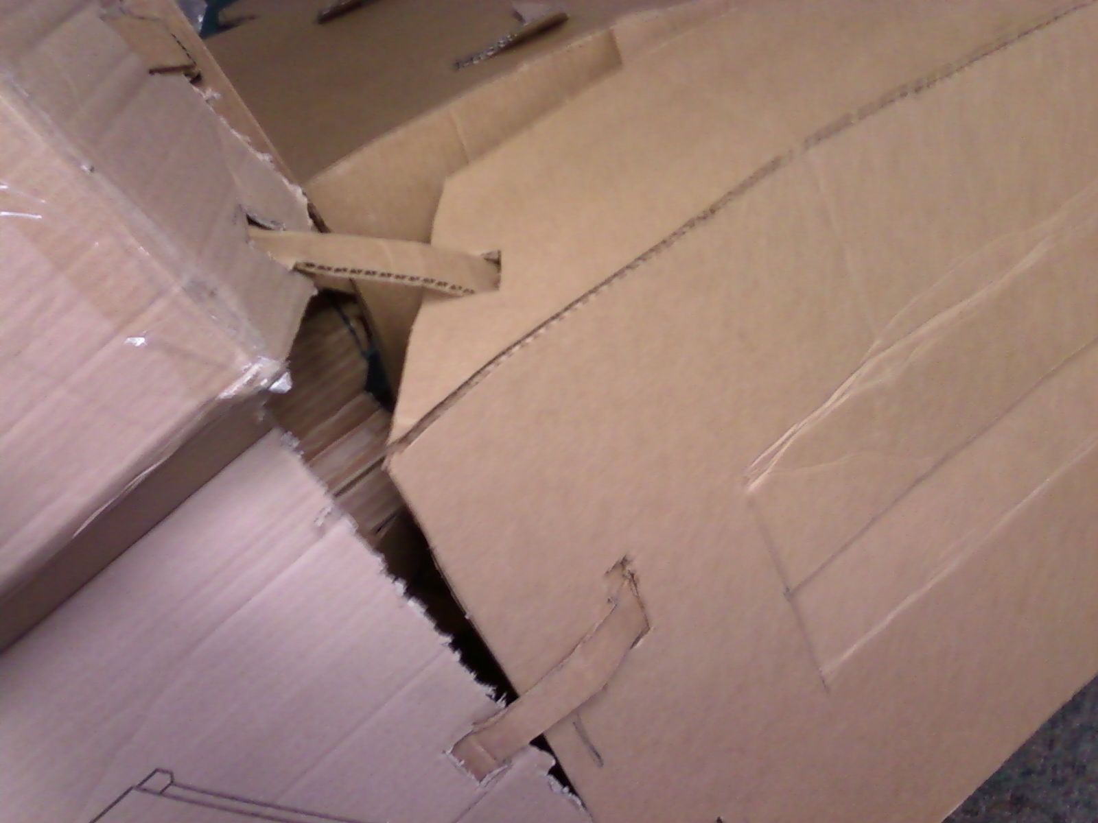 Slot Construction Cardboard Starfish : 4 Steps - Instructables