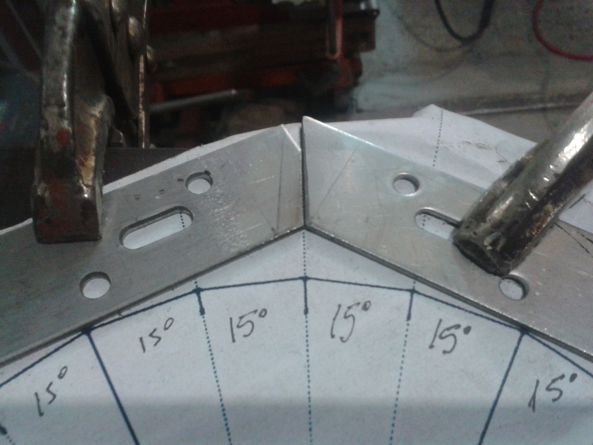 DIY Circle Center Finder Tool, Stainless Steel Made : 4 Steps (with ...